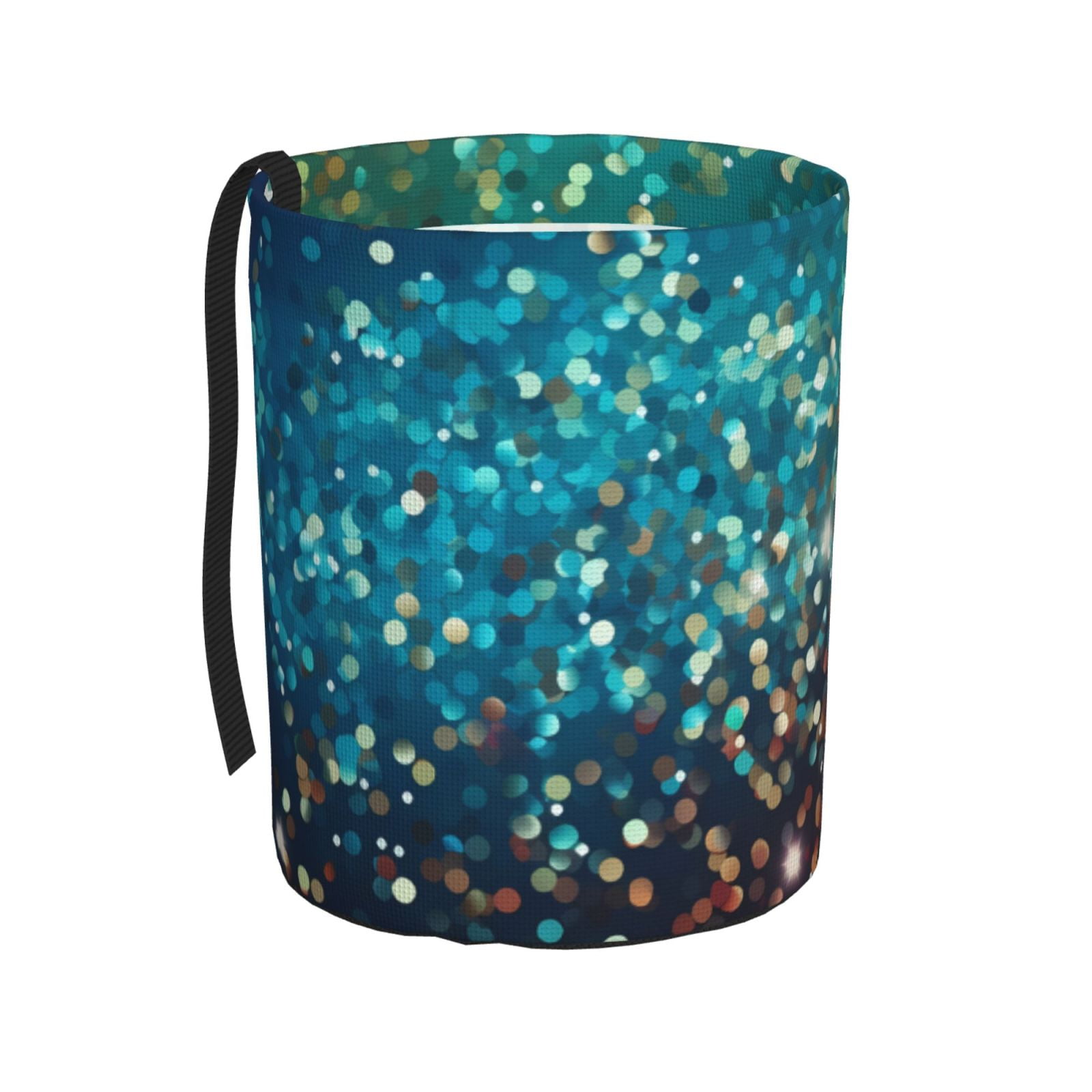Naloa Colorful Rainbow Glitter Car Trash Can Garbage Car Accessories ...