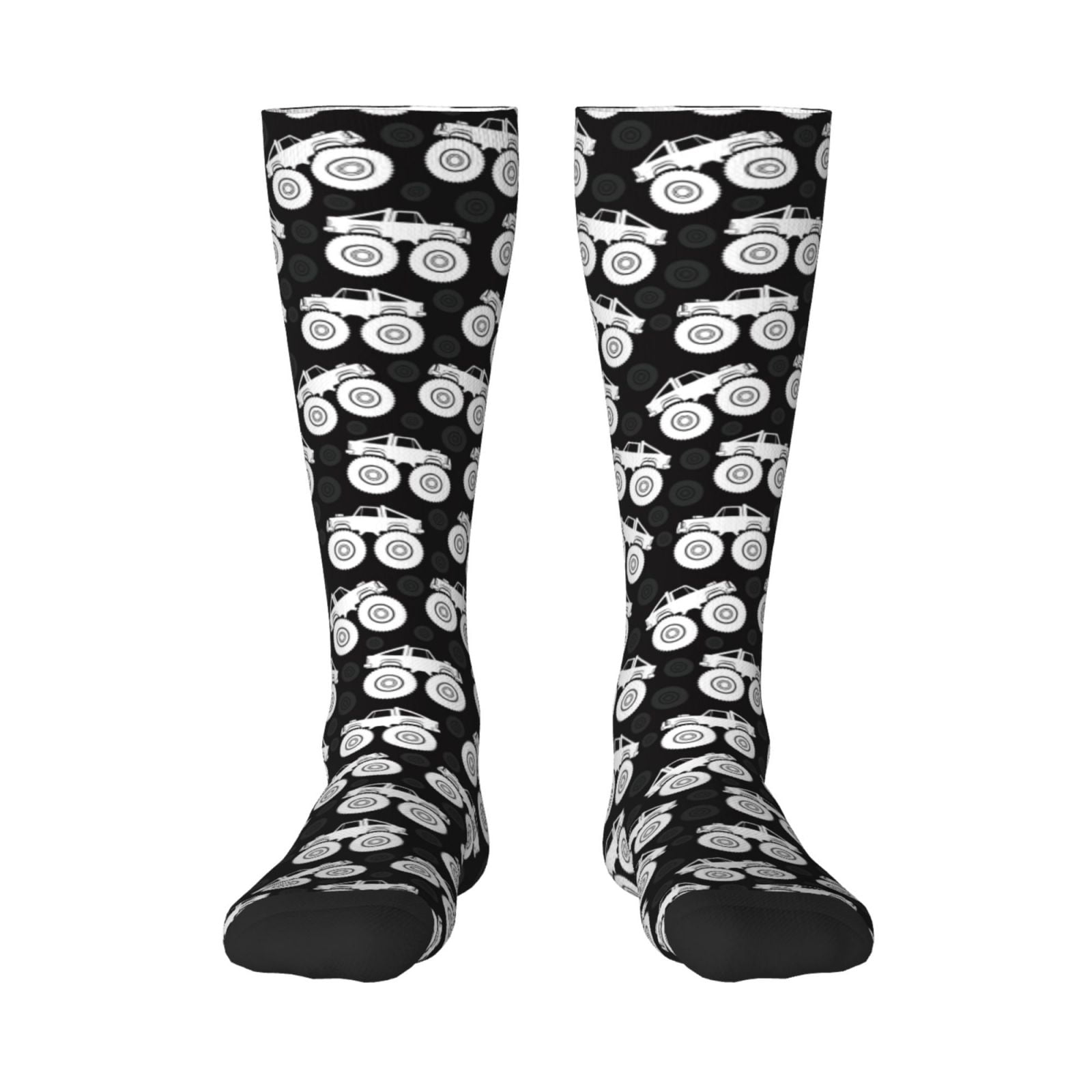 Naloa Cool Car Thigh High Socks Extra Long Stretchy Sock Women Over ...