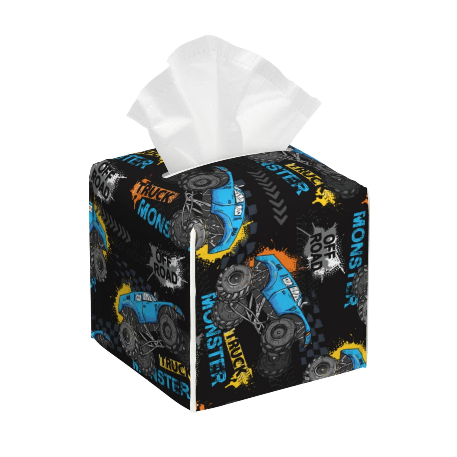 Naloa Cool Off-Road Vehicle Tissue Box CoverLeather Tissue Holder ...