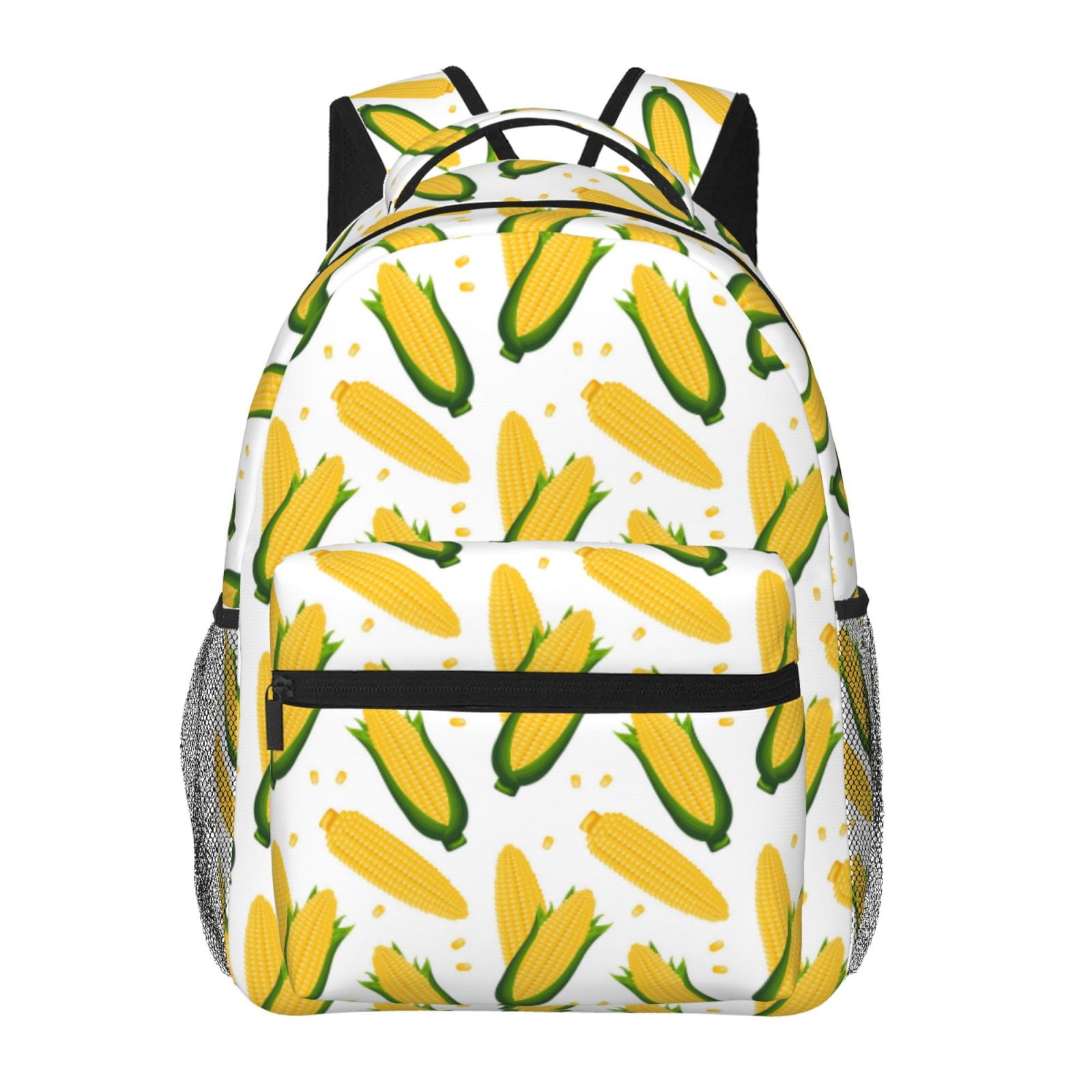 Naloa Corn On The Cob Print Solid Color Tie Formal Necktie for Men ...