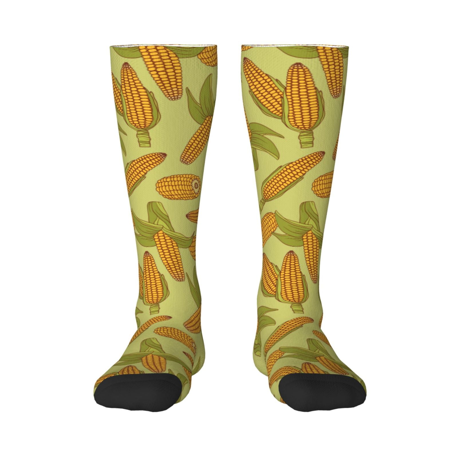 Naloa Corn Thigh High Socks Extra Long Stretchy Sock Women Over Knee ...