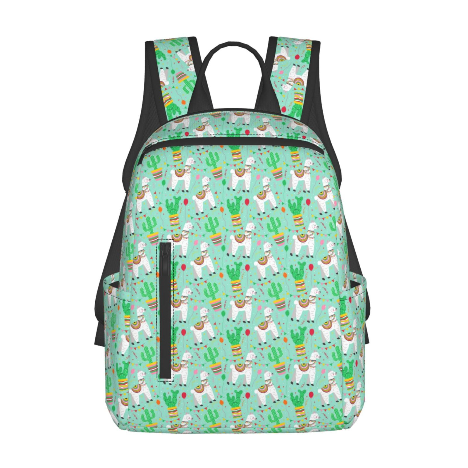 Naloa Cute Alpaca 1 Print Lightweight DayBackpack Suitable for school ...