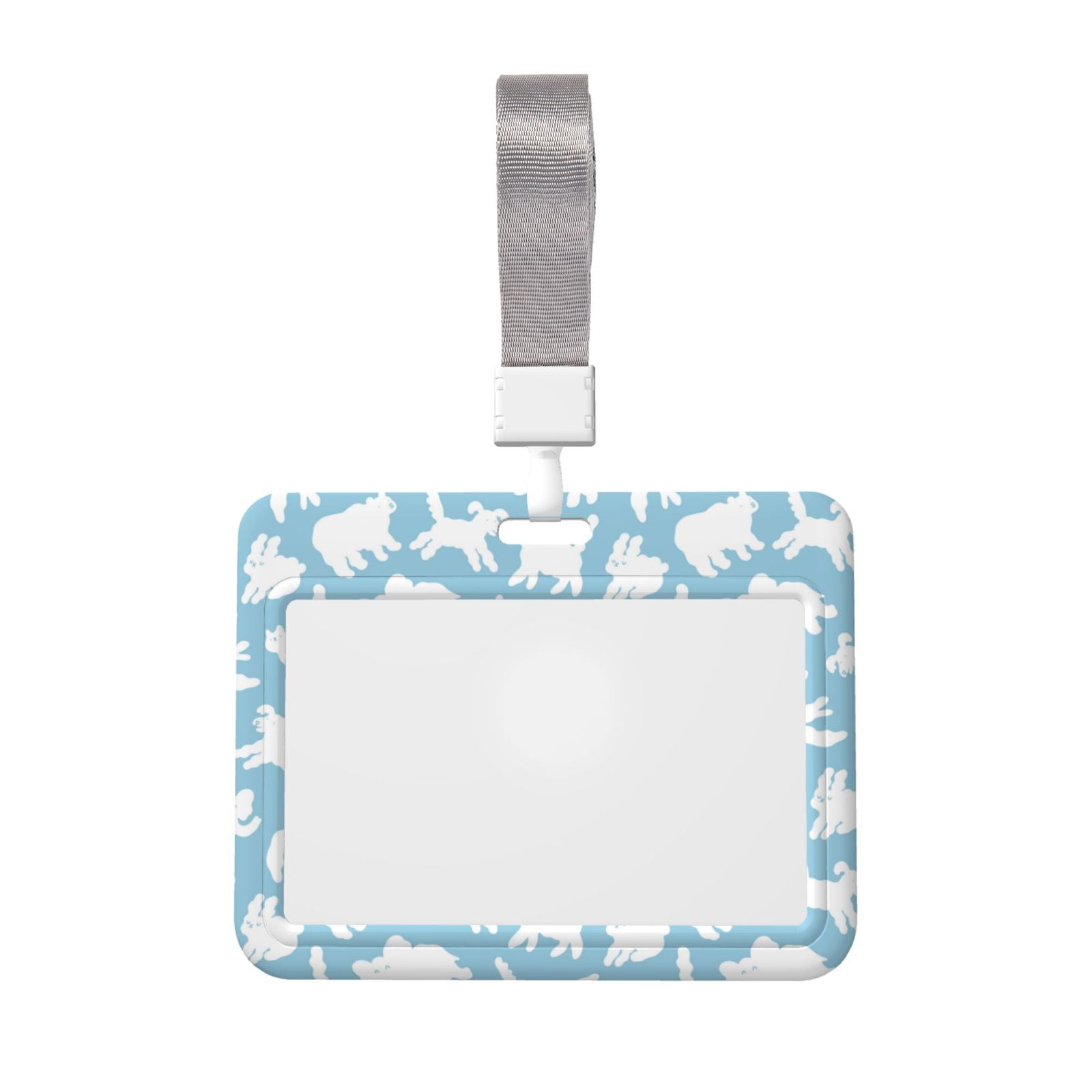 Naloa Cute Animals Card Badge Holder Work Badge Sleeve for Office ...