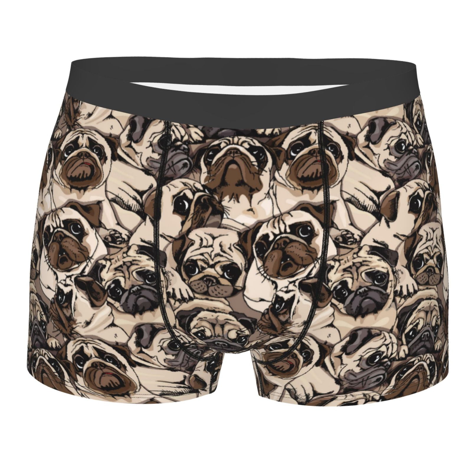 Naloa Cute French Bulldog Print Mens Underwear - Boxers for Men ...