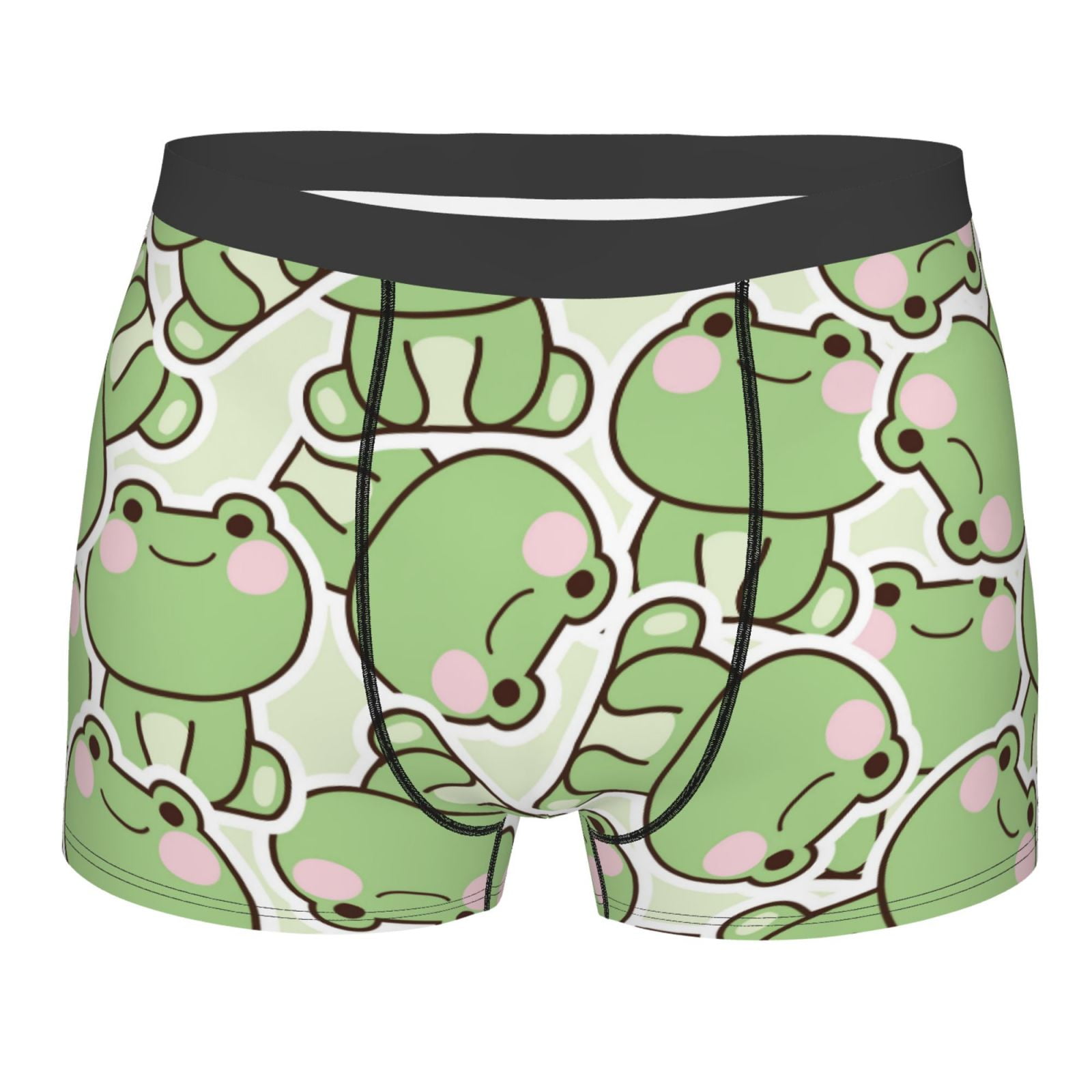 Naloa Cute Frog Print Mens Underwear - Boxers for Men, Classic Briefs ...