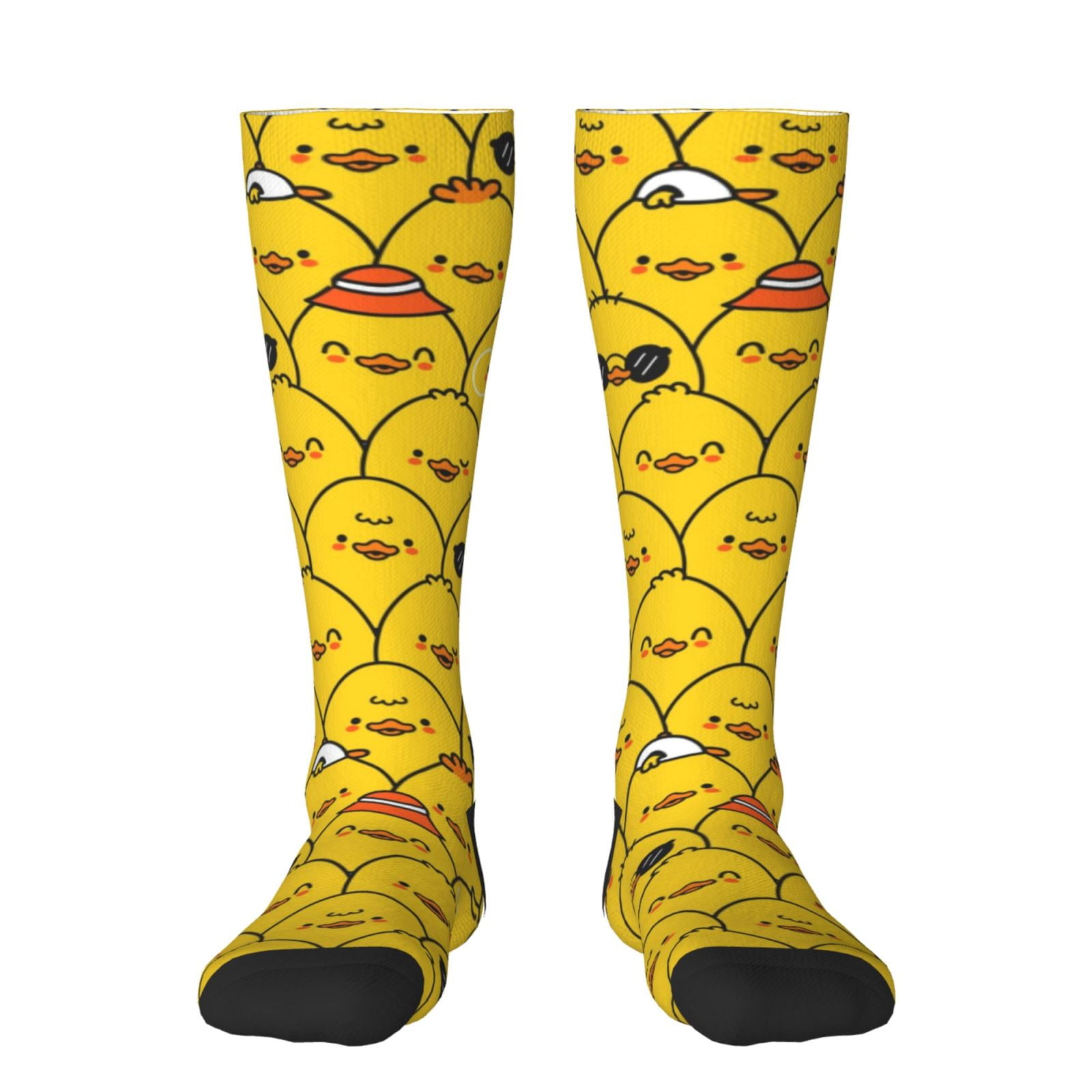 Naloa Cute Funny Chicken Thigh High Socks Extra Long Stretchy Sock ...