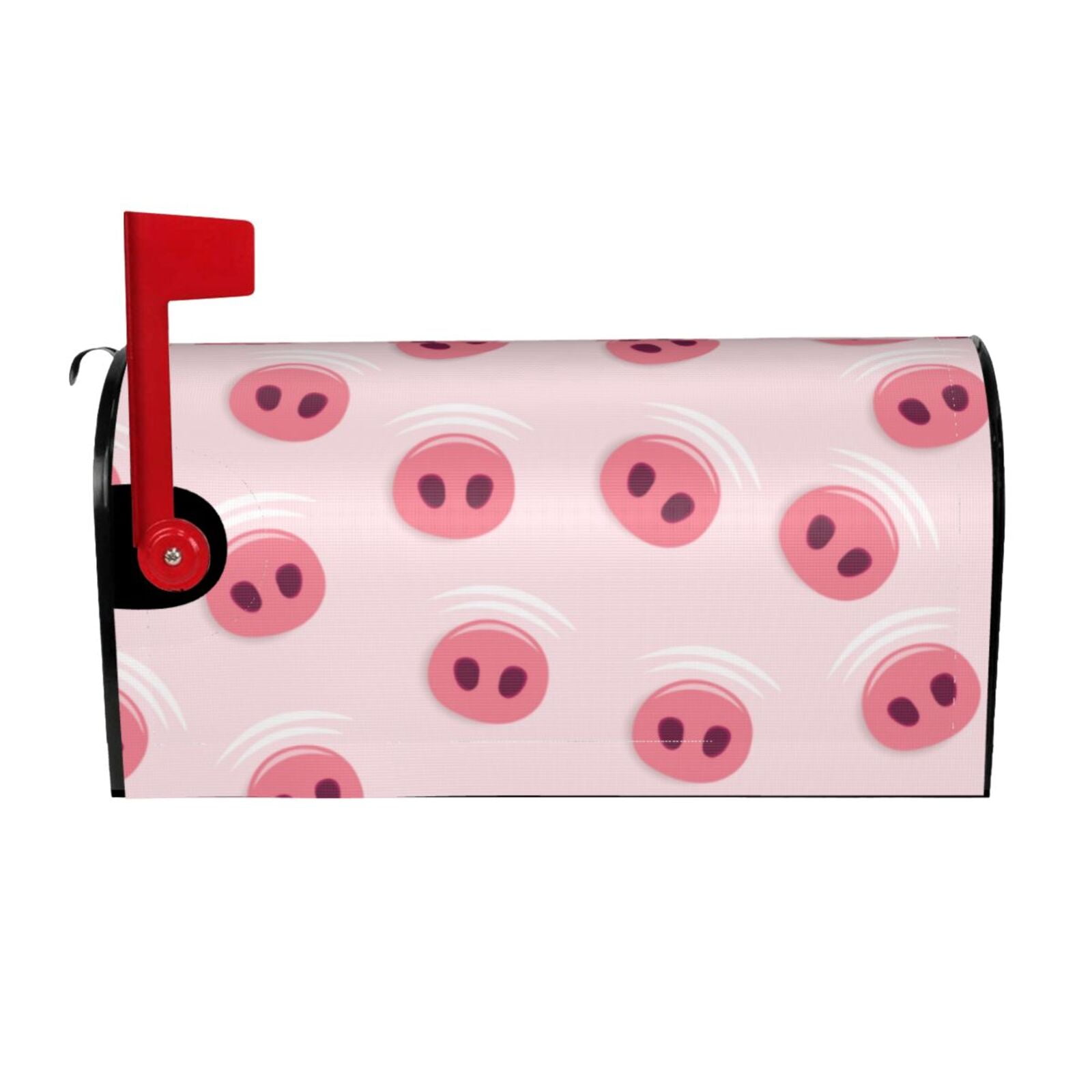 Naloa Cute Pig Nose Mailbox Covers Magnetic Post Box Cover Post Letter ...