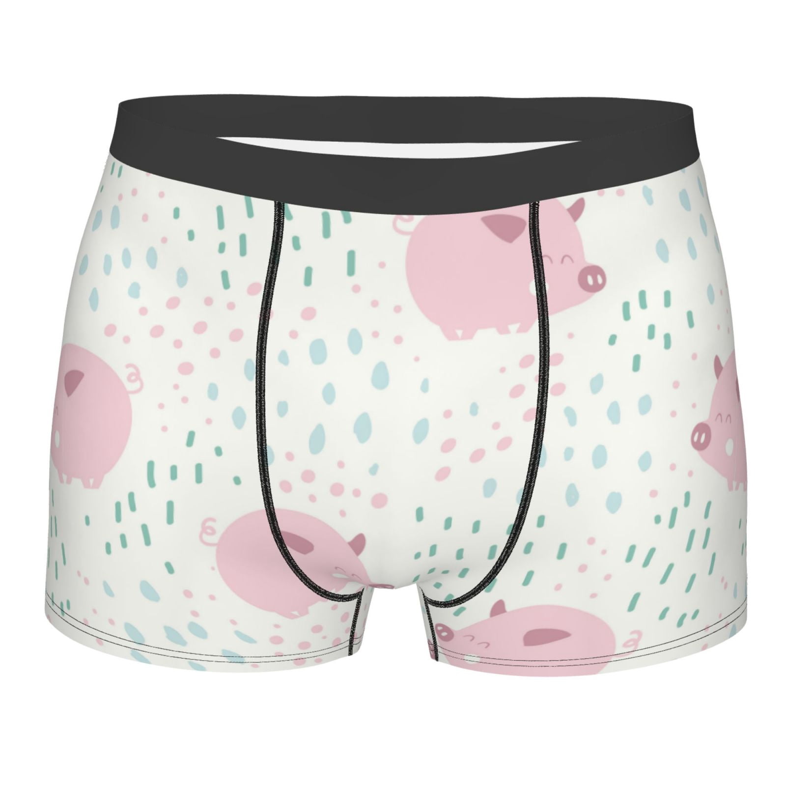 Naloa Cute Pigs Print Mens Underwear - Boxers for Men, Classic Briefs ...