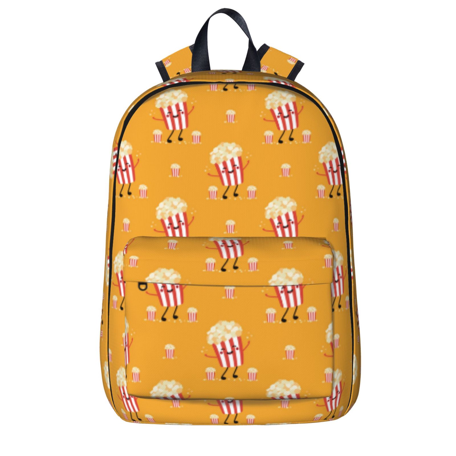 Naloa Cute Popcorn Print Laptop Backpack - Computer Bag with 2 ...
