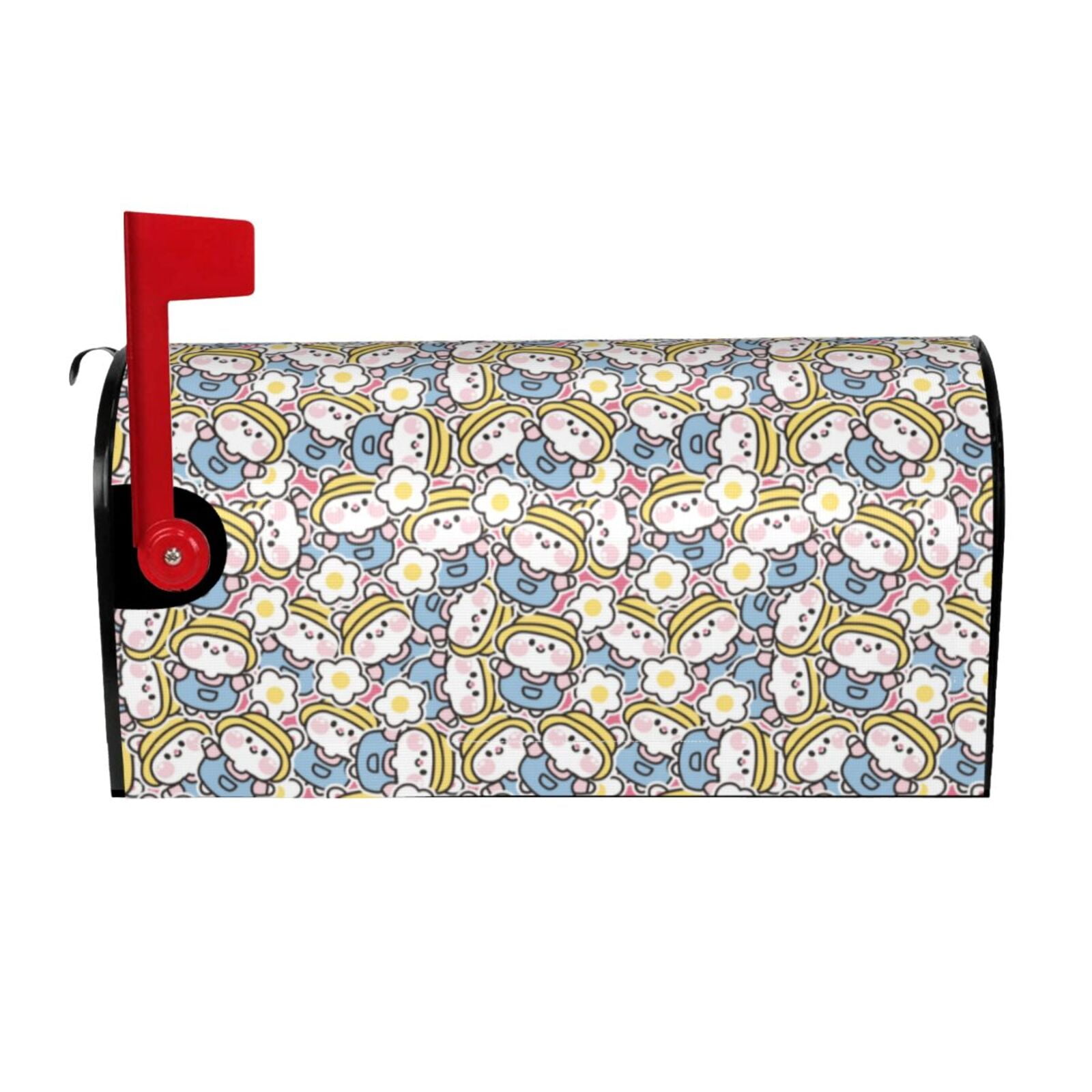 Naloa Cute Rabbit Mailbox Covers Magnetic Post Box Cover Post Letter ...