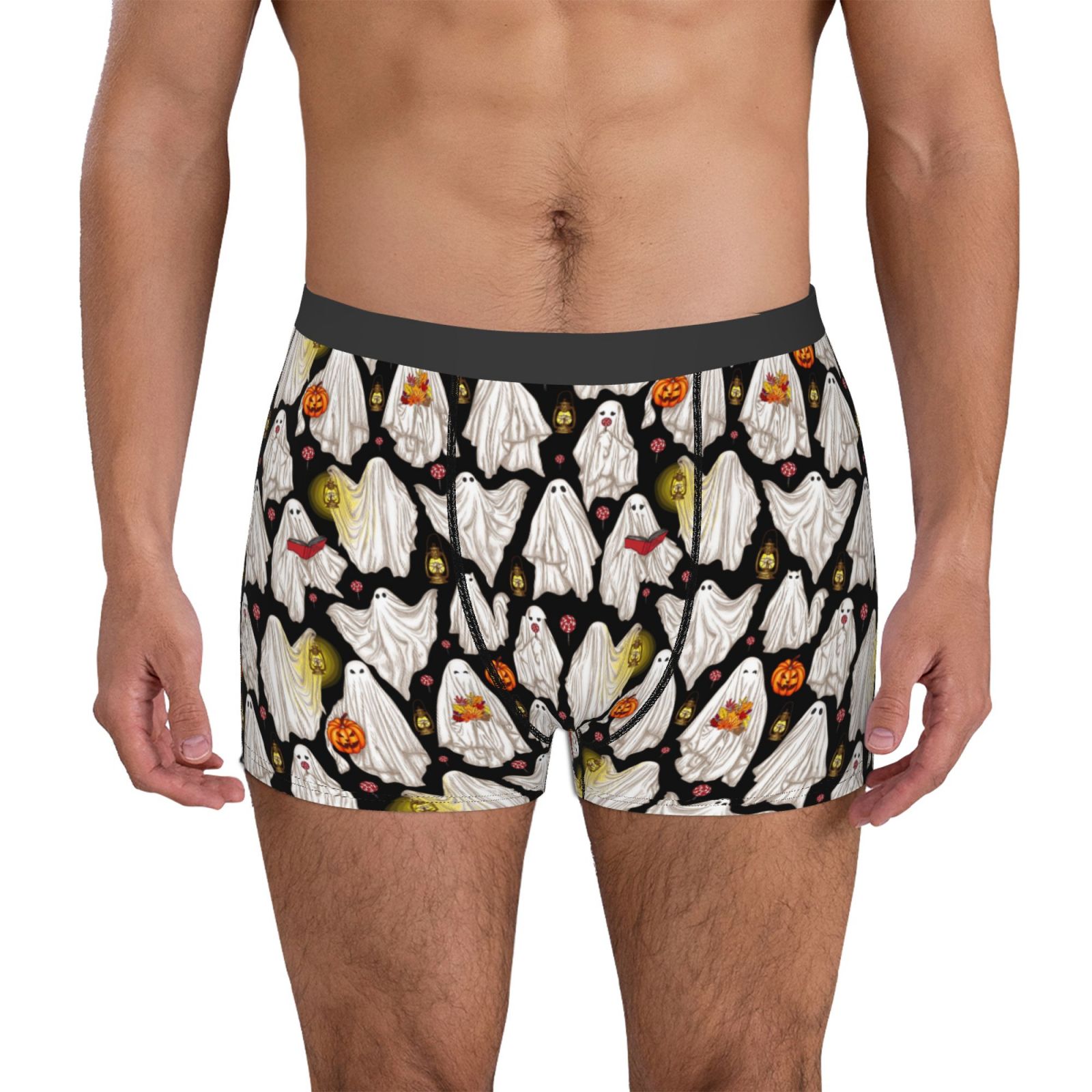 Naloa Different Ghosts Mens Underwear - Boxers for Men, Mens Boxer ...