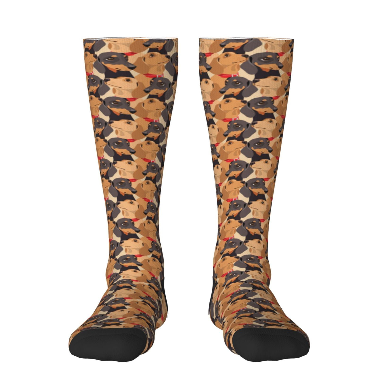 Naloa Dog Thigh High Socks Extra Long Stretchy Sock Women Over Knee ...