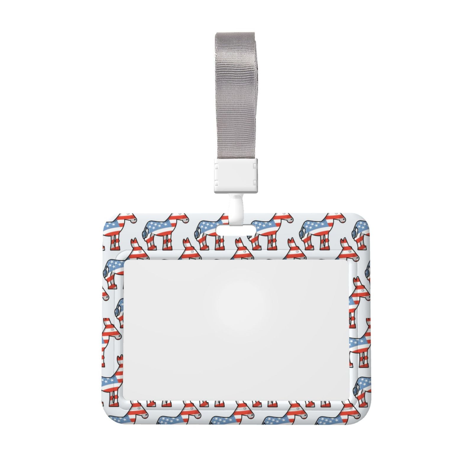 Naloa Donkey Card Badge Holder Work Badge Sleeve for Office, School ...