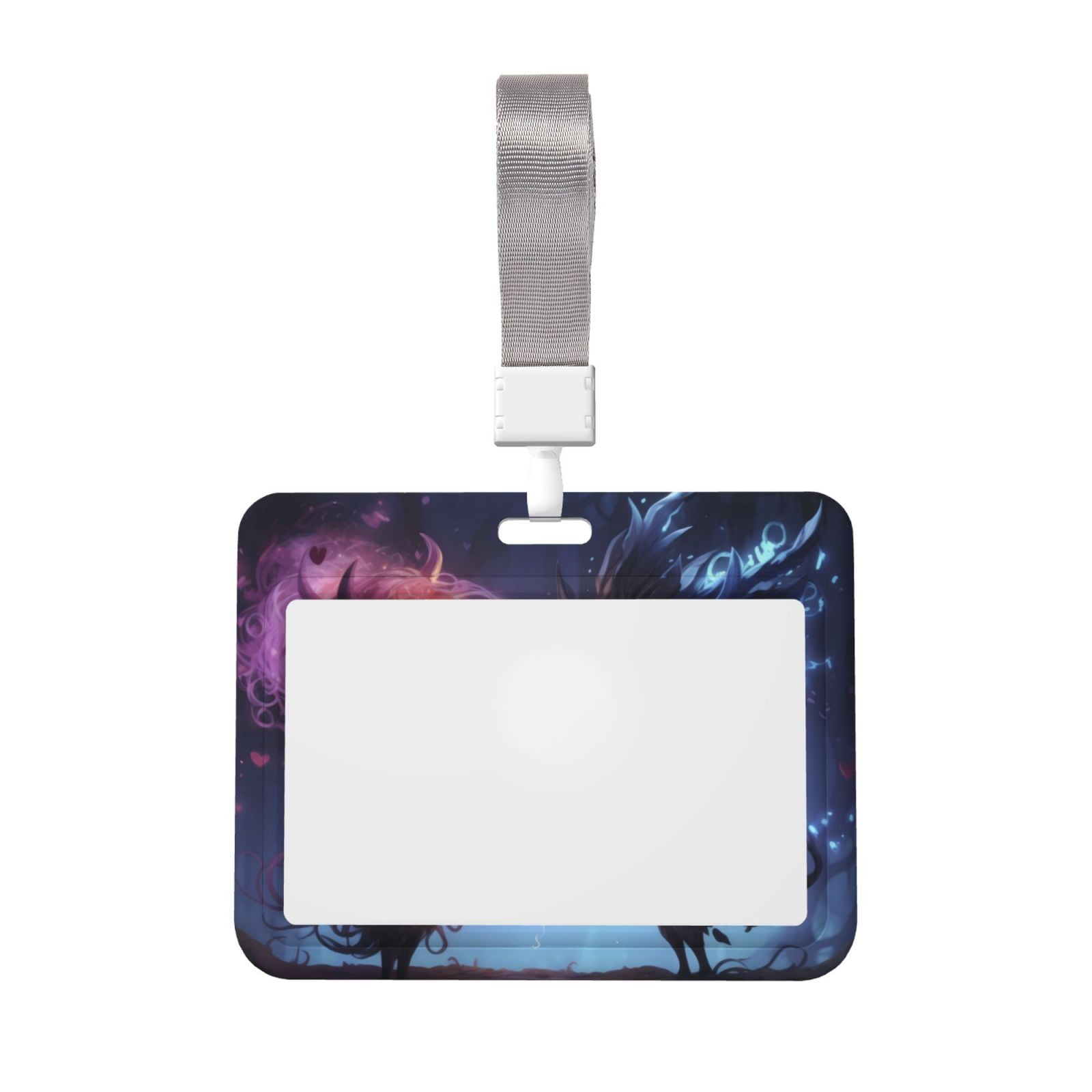 Naloa Dreamy Forest Elf Card Badge Holder Work Badge Sleeve for Office ...