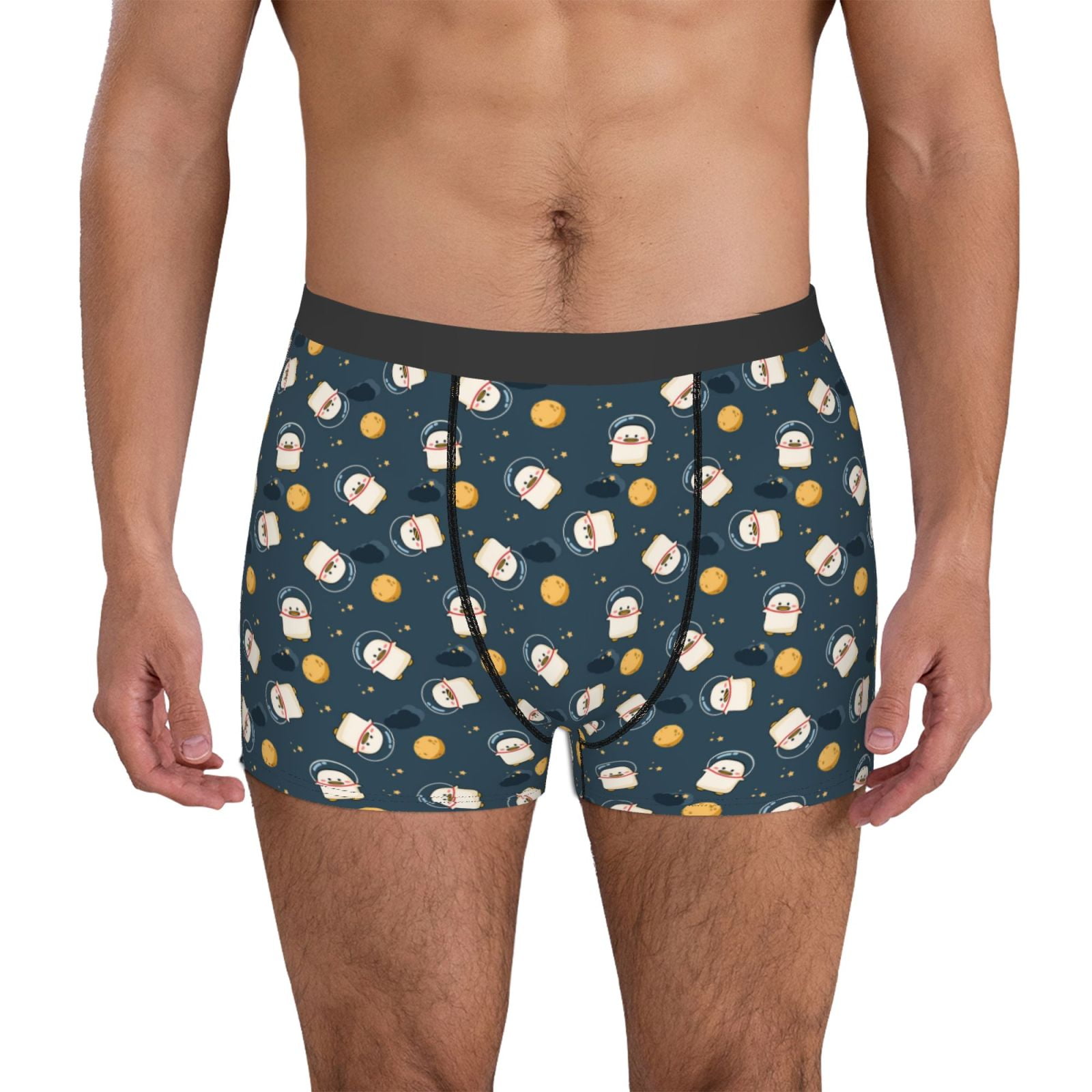 Naloa Duck In The Space Mens Underwear - Boxers for Men, Mens Boxer ...