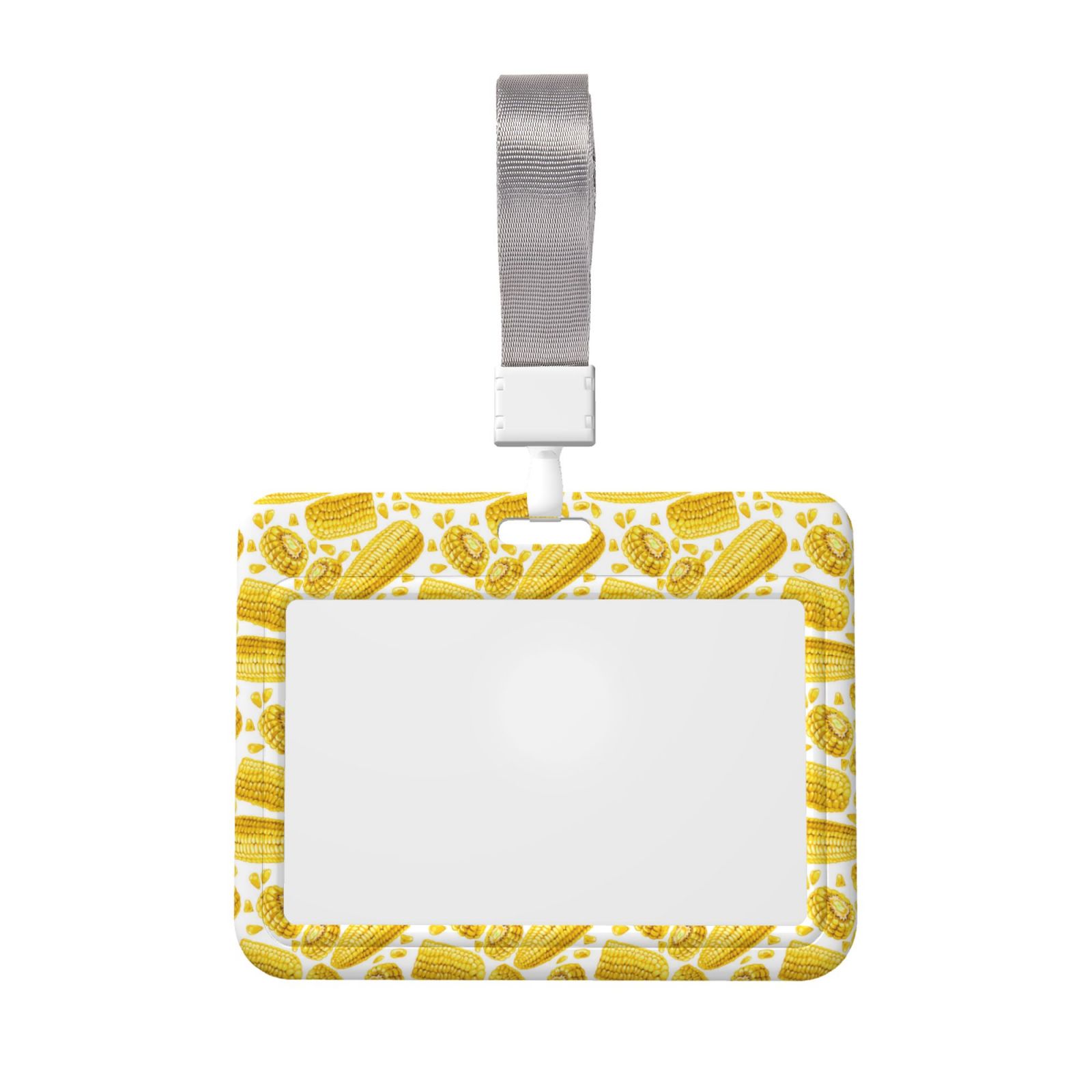 Naloa Ears Of Corn Card Badge Holder Work Badge Sleeve for Office ...
