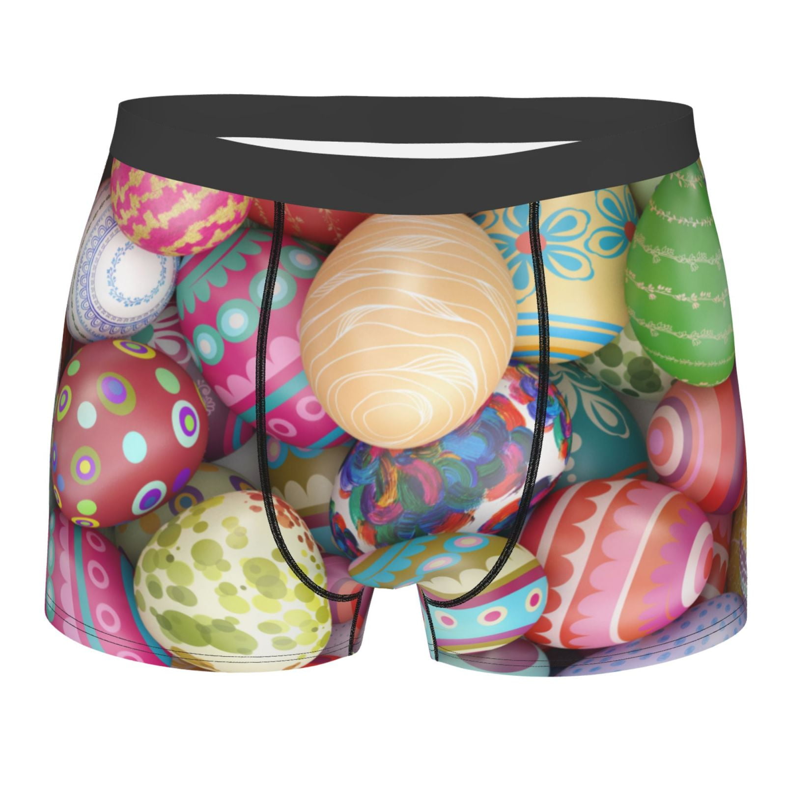 Naloa Easter Eggs Print Mens Underwear - Boxers for Men, Classic Briefs ...