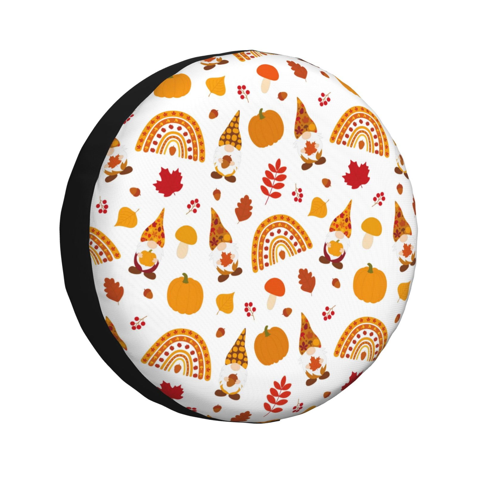 Naloa Fall Gnomes Harvest PVC Leather Spare Tire Wheel Cover for Car ...
