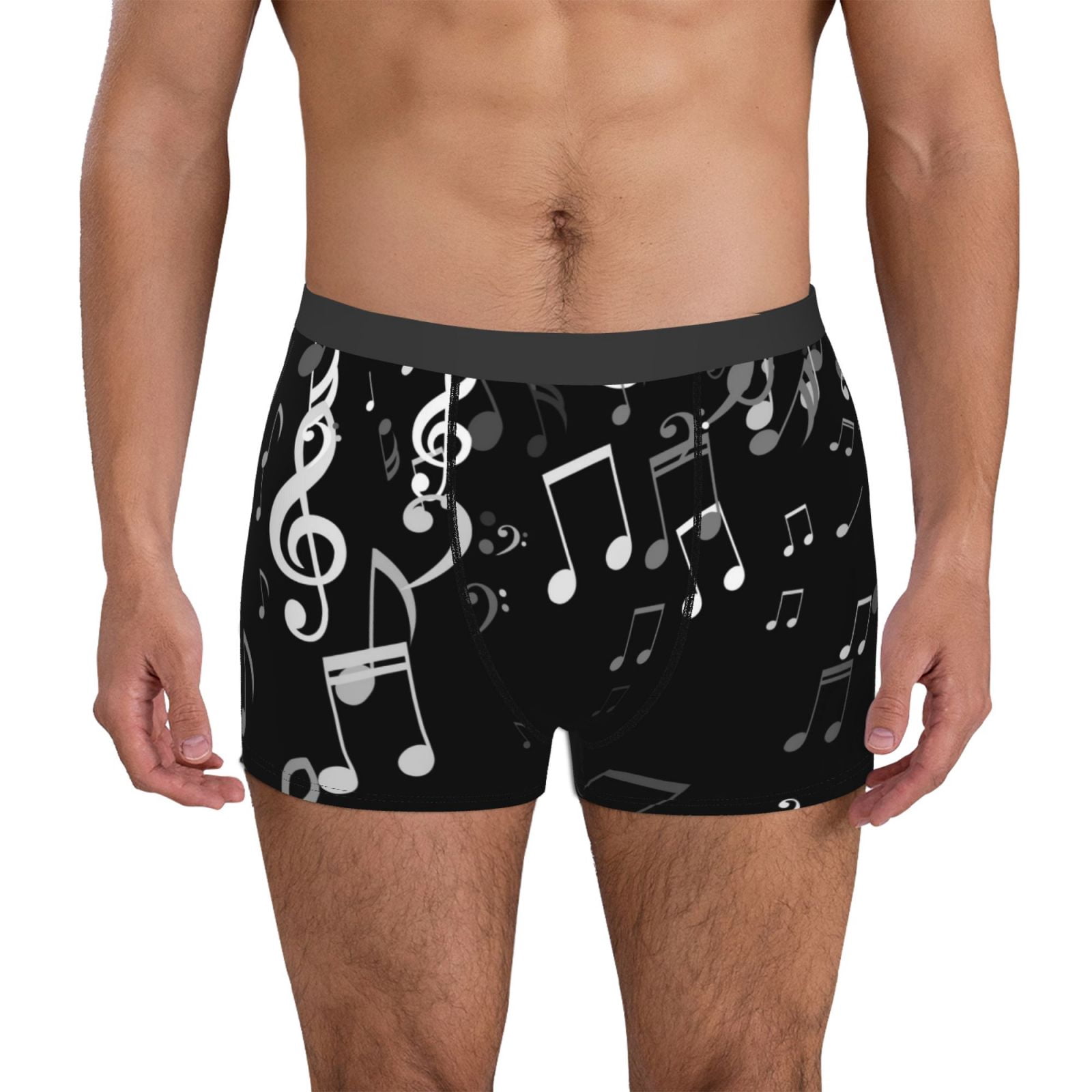 Naloa Falling Musical Mens Underwear - Boxers for Men, Mens Boxer ...