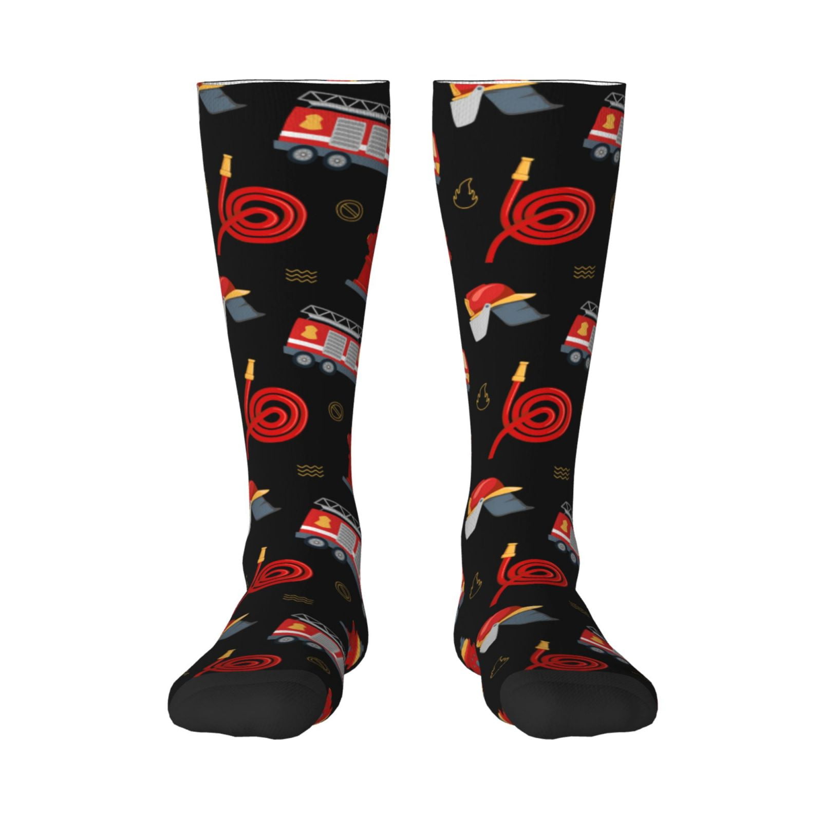 Naloa Fire Fighting Thigh High Socks Extra Long Stretchy Sock Women ...