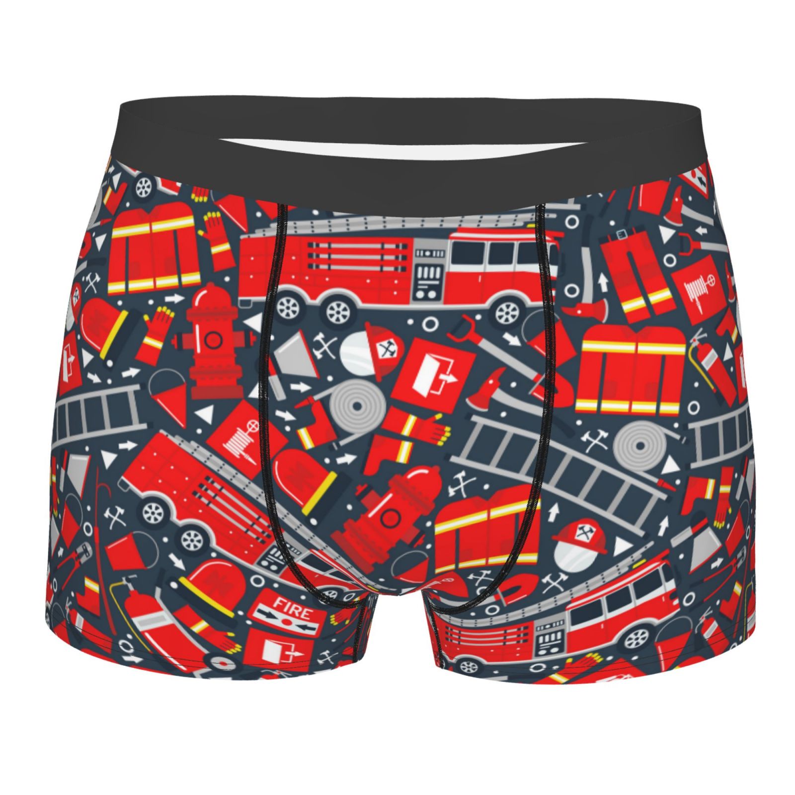 Naloa Fire Sign Print Mens Underwear - Boxers for Men, Classic Briefs ...