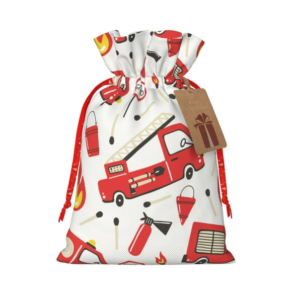 Naloa Bone And Star For American Drawstring Christmas Bags, 3D Xmas ...