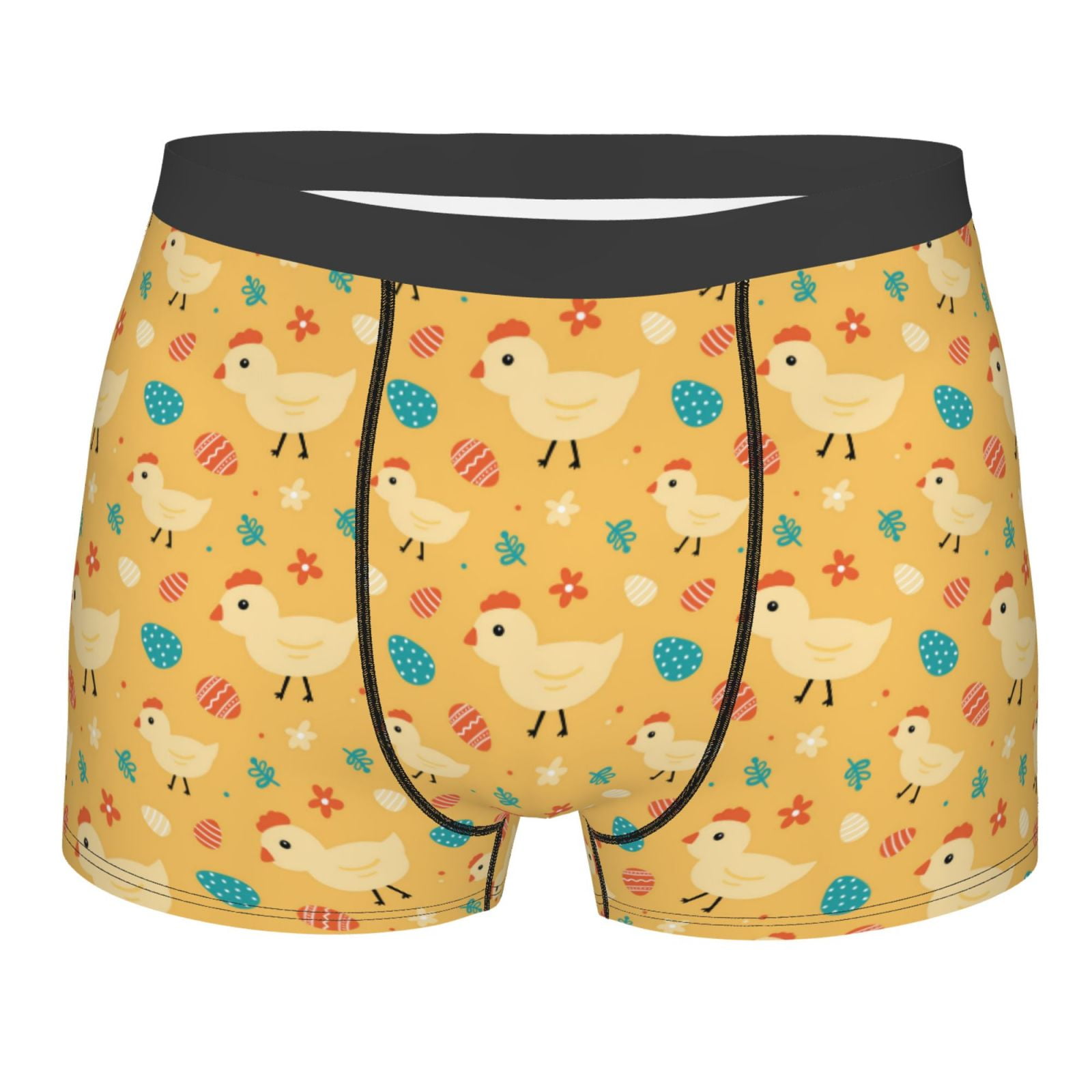 Naloa Flowe Chicken Print Mens Underwear - Boxers for Men, Classic ...