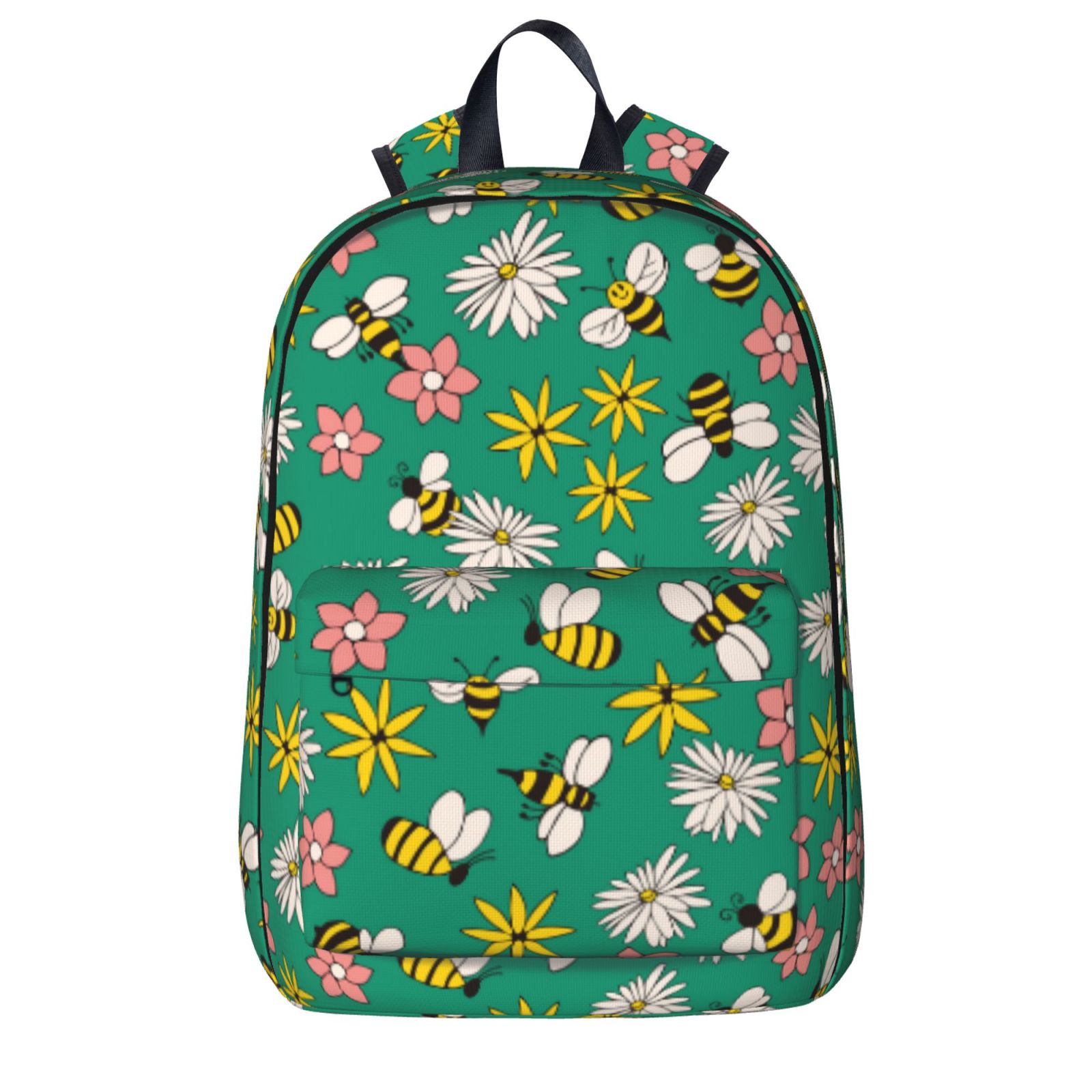Naloa Flying Bees Print Laptop Backpack - Computer Bag with 2 ...