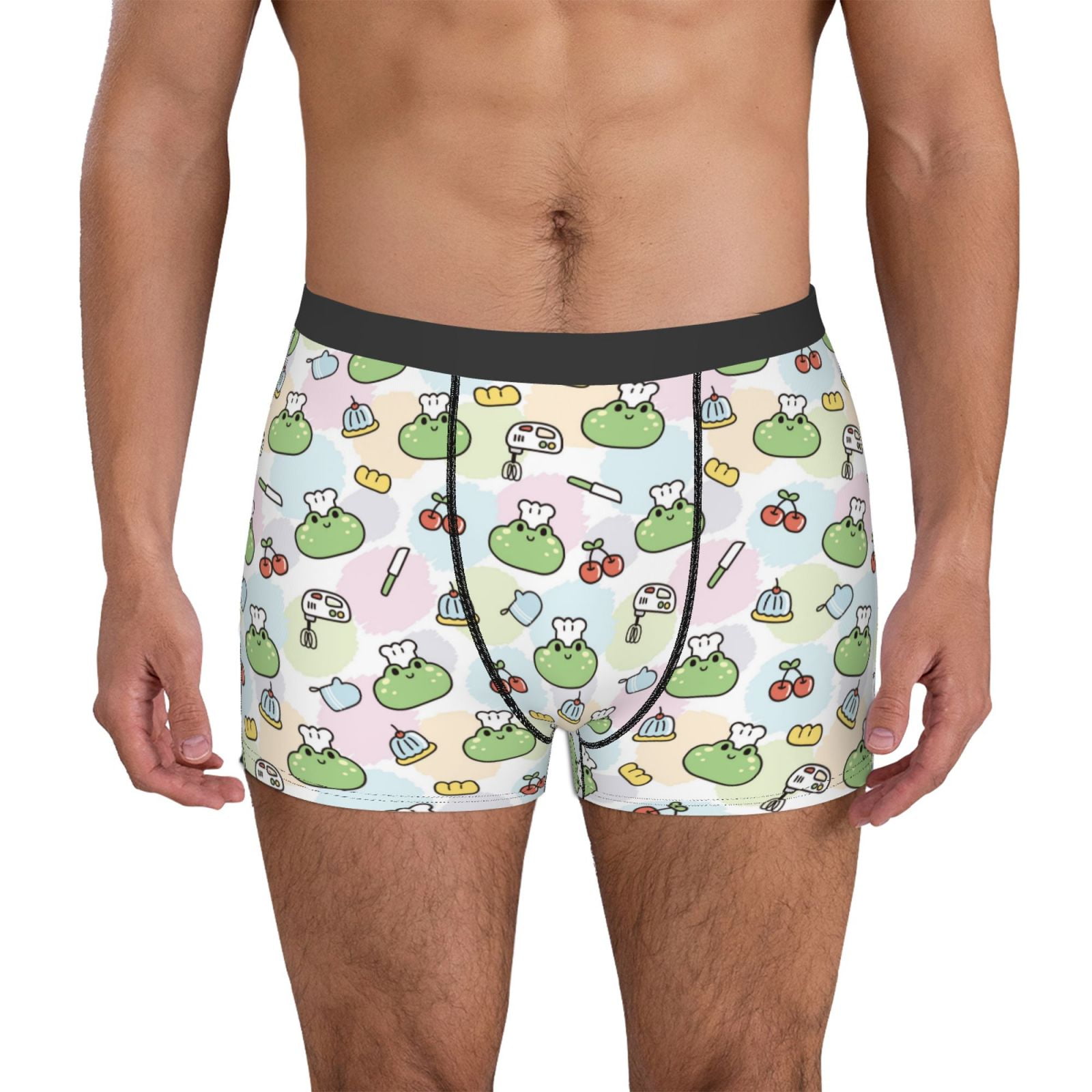 Naloa Frog Wear Chef Hat Mens Underwear - Boxers for Men, Mens Boxer ...