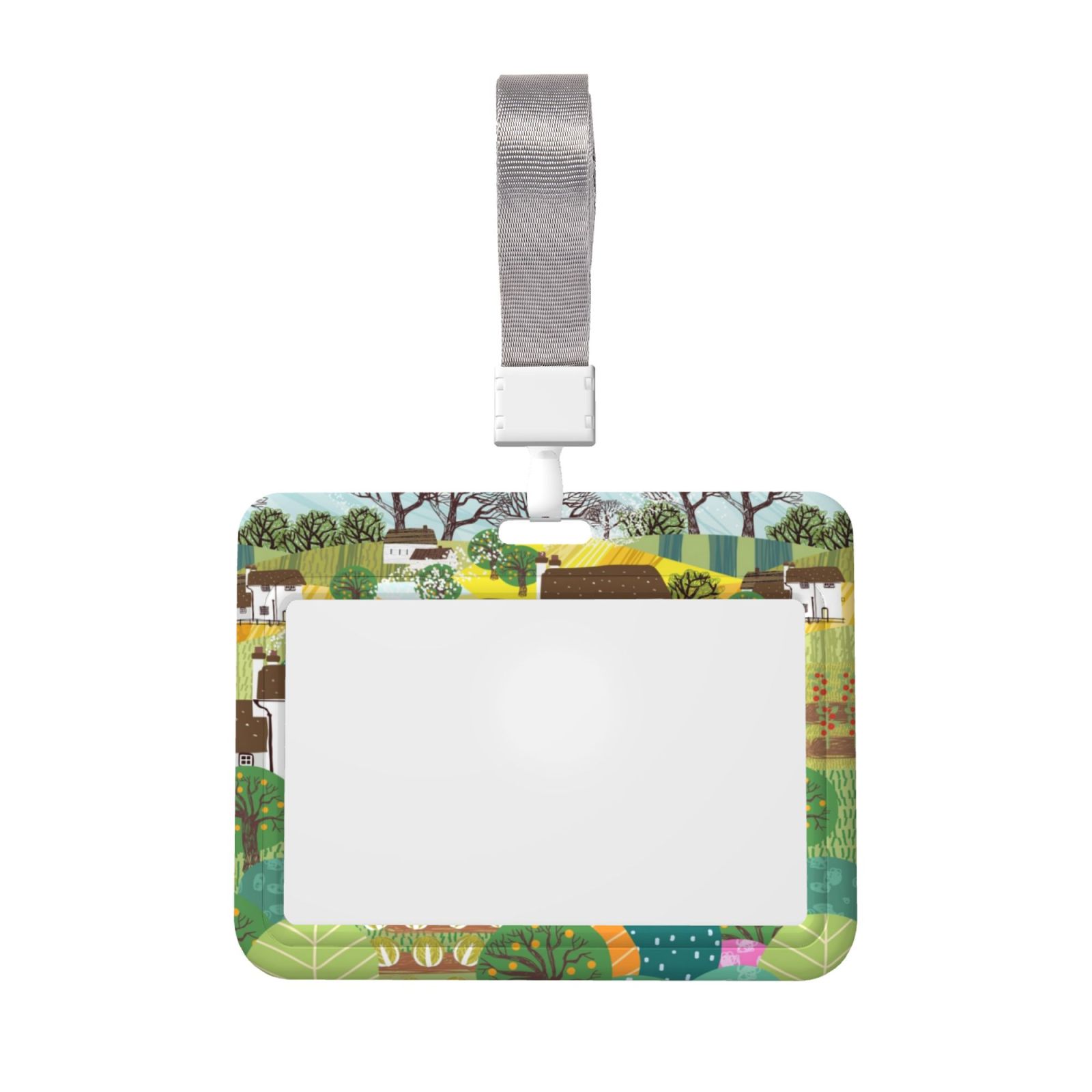 Naloa Garden Farm Card Badge Holder Work Badge Sleeve for Office ...
