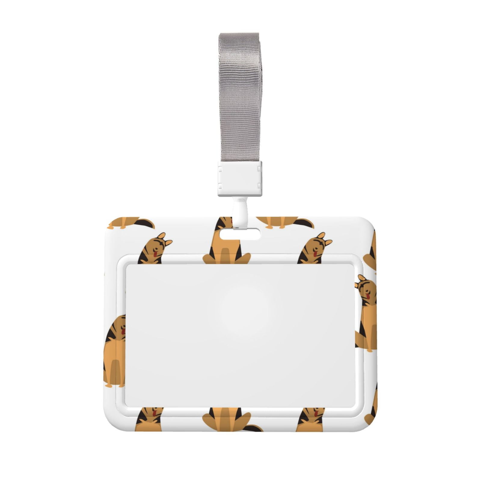 Naloa German Shepherd Dog Card Badge Holder Work Badge Sleeve for ...