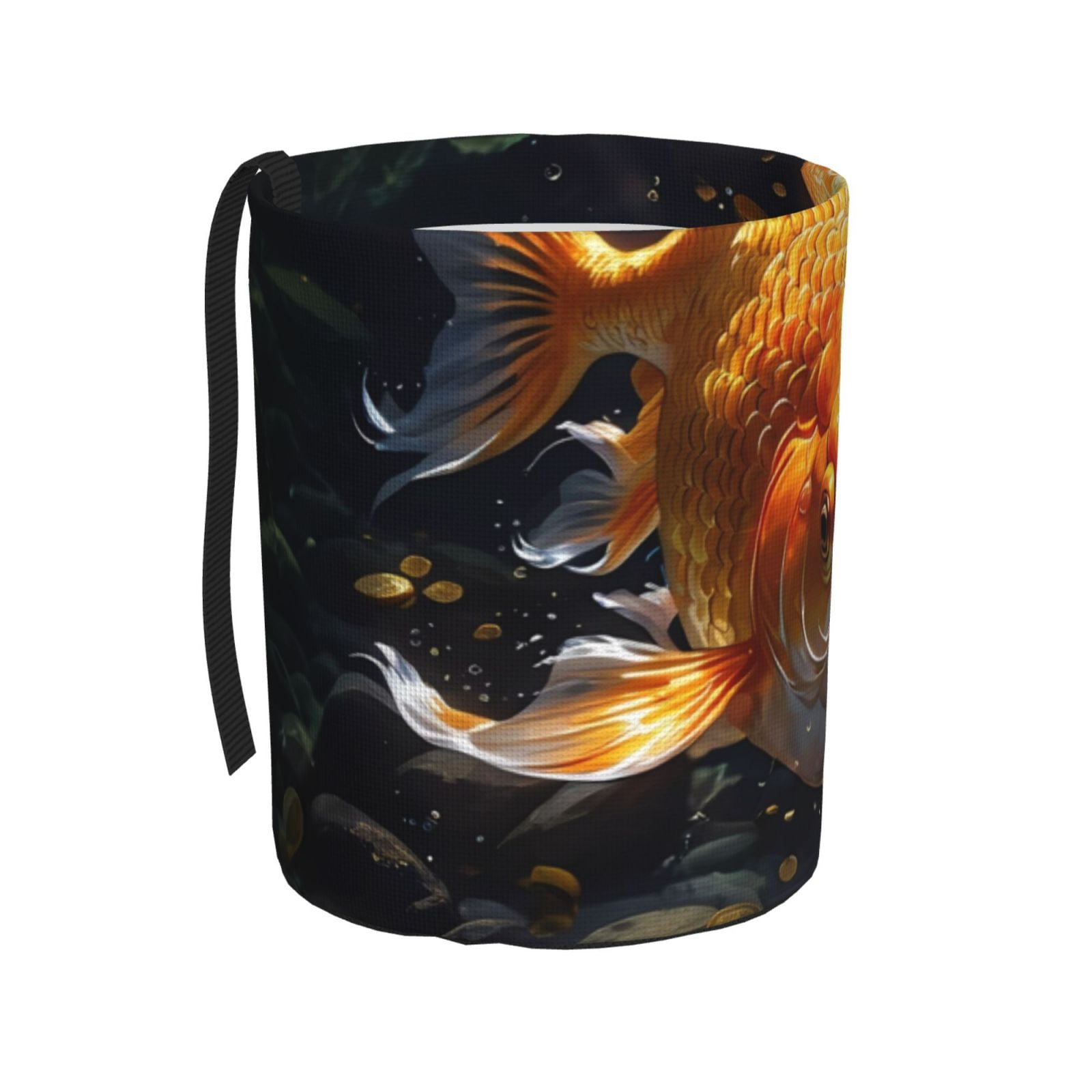 Naloa Golden Koi And Treasure Car Trash Can Garbage Car Accessories ...