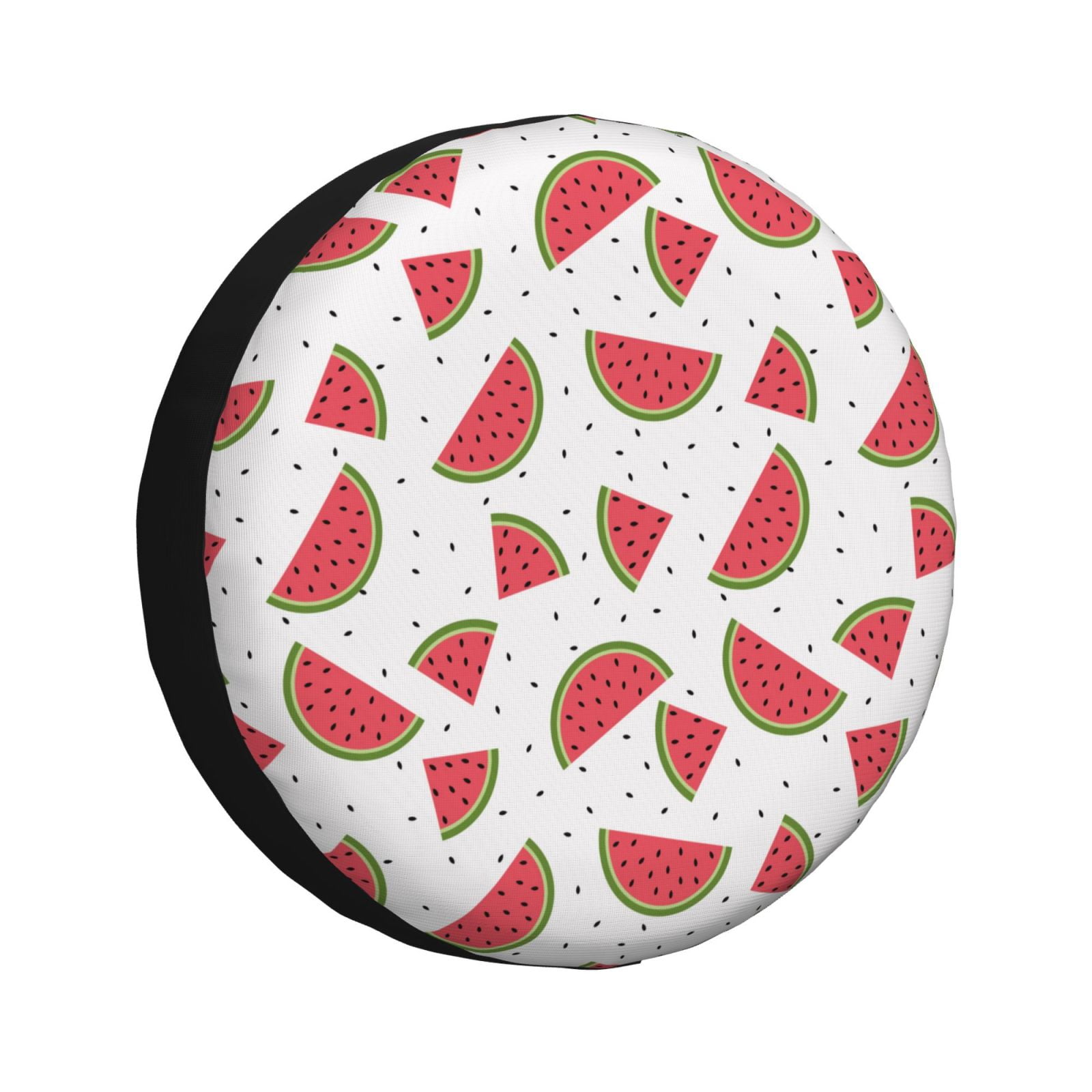 Naloa Hand Drawn Watermelon PVC Leather Spare Tire Wheel Cover for Car ...