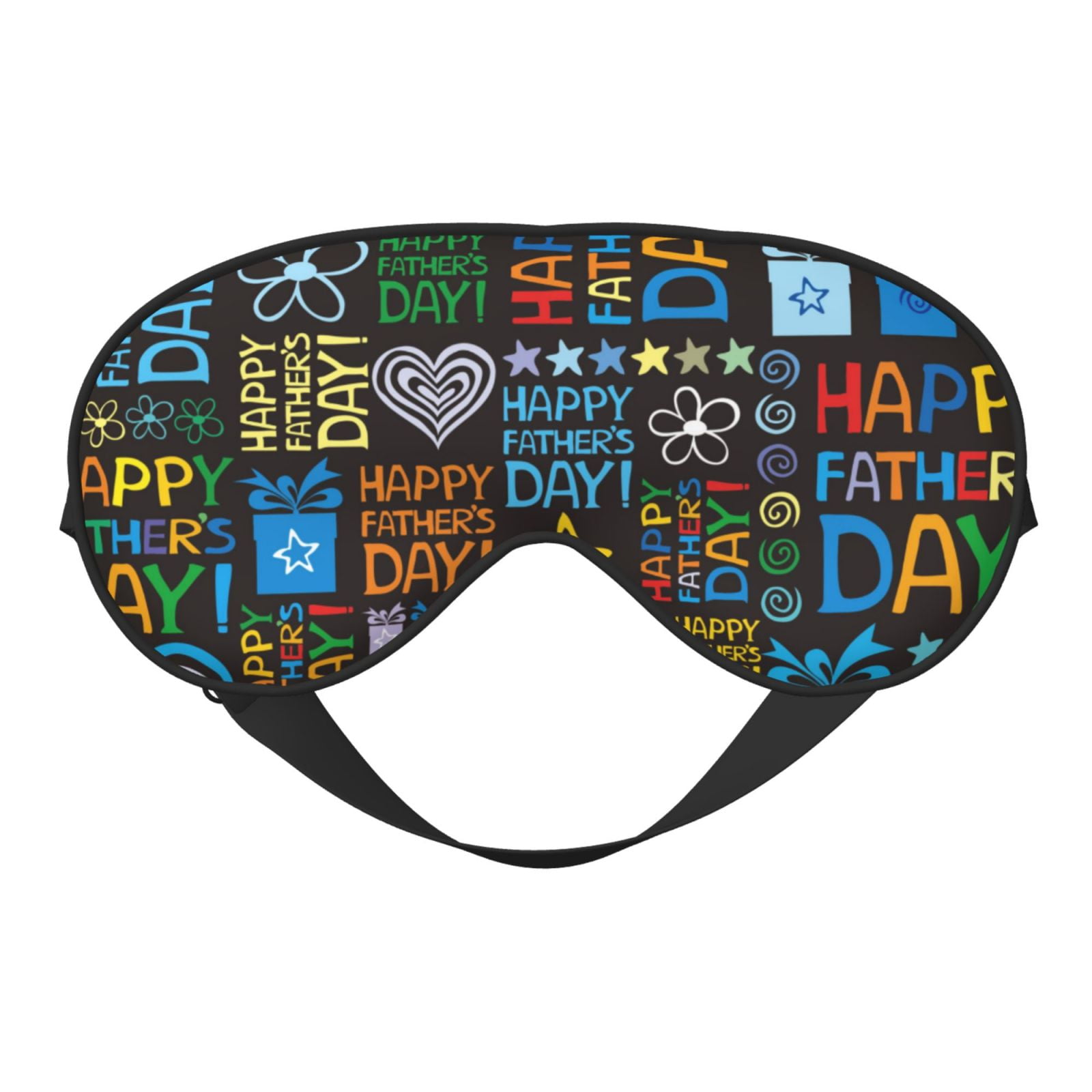 Naloa Happy Father Day Print Sleep Mask for Sleeper, Light Blocking ...