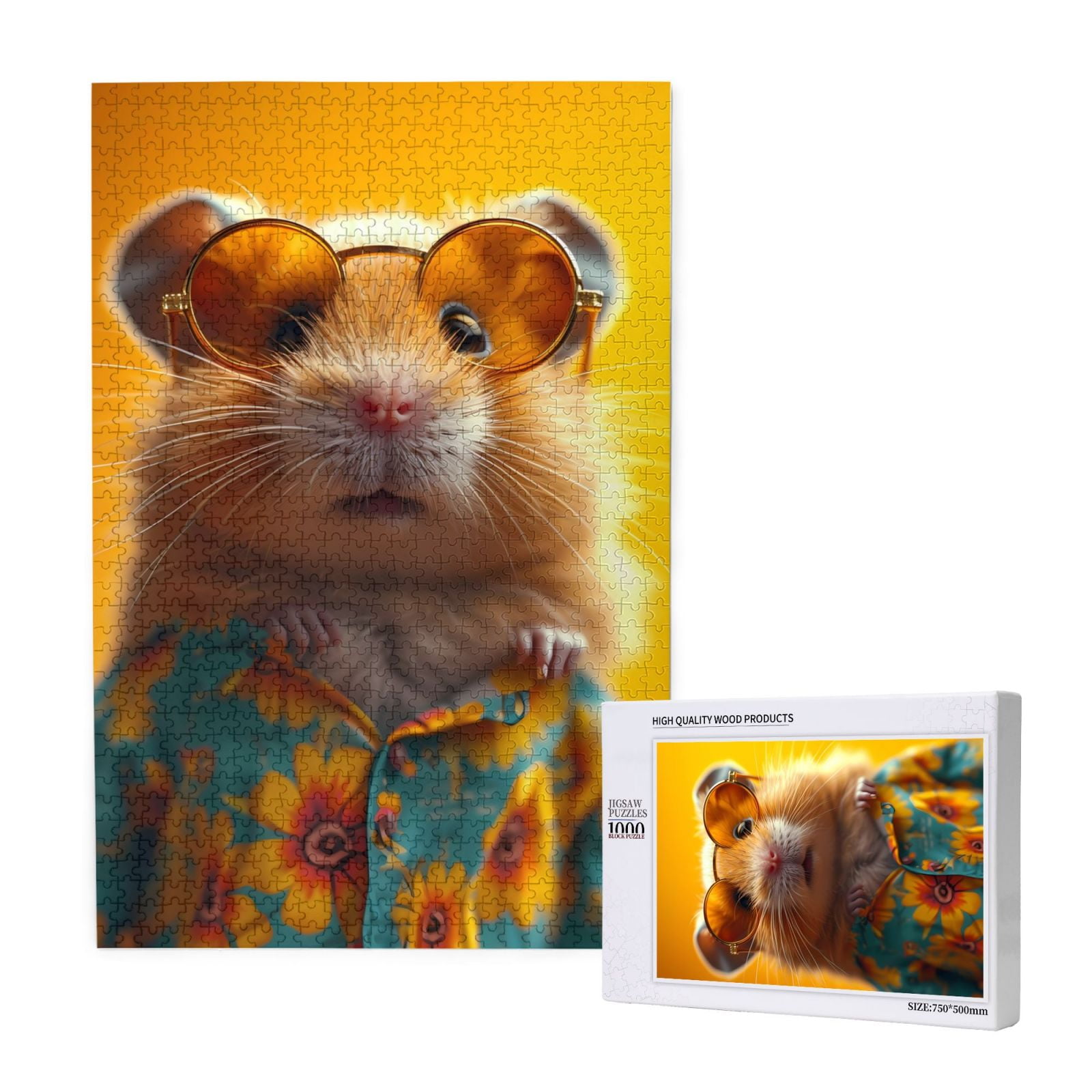 Naloa Hawaiian Style Guinea Pig Custom Puzzles Personalized Puzzle 1000 ...