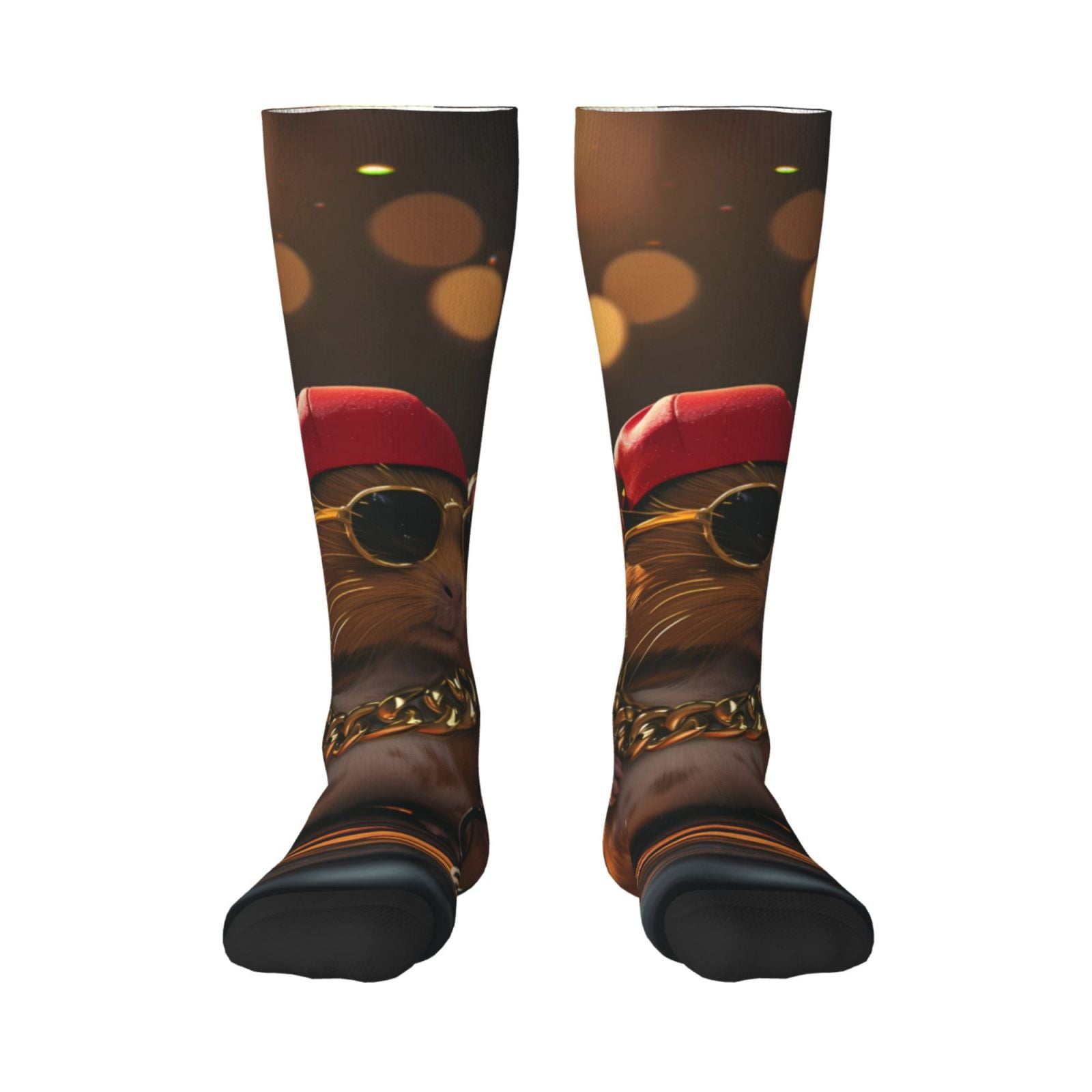 Naloa Hip-Hop Guinea Pig. Thigh High Socks Extra Long Stretchy Sock ...