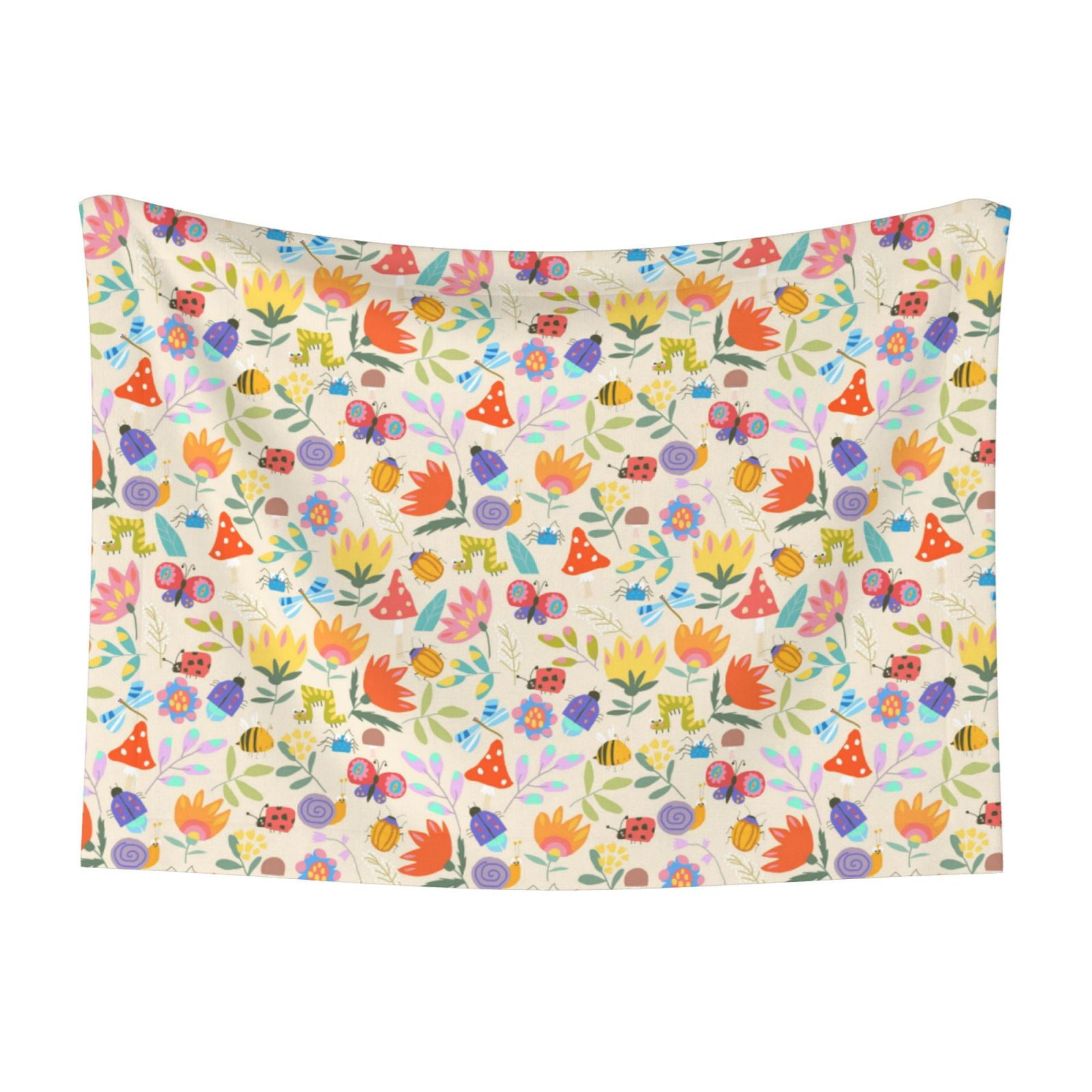 Naloa Insects In Plants Dog Blanket, 3 Sizes Cat Blanket for Indoor ...