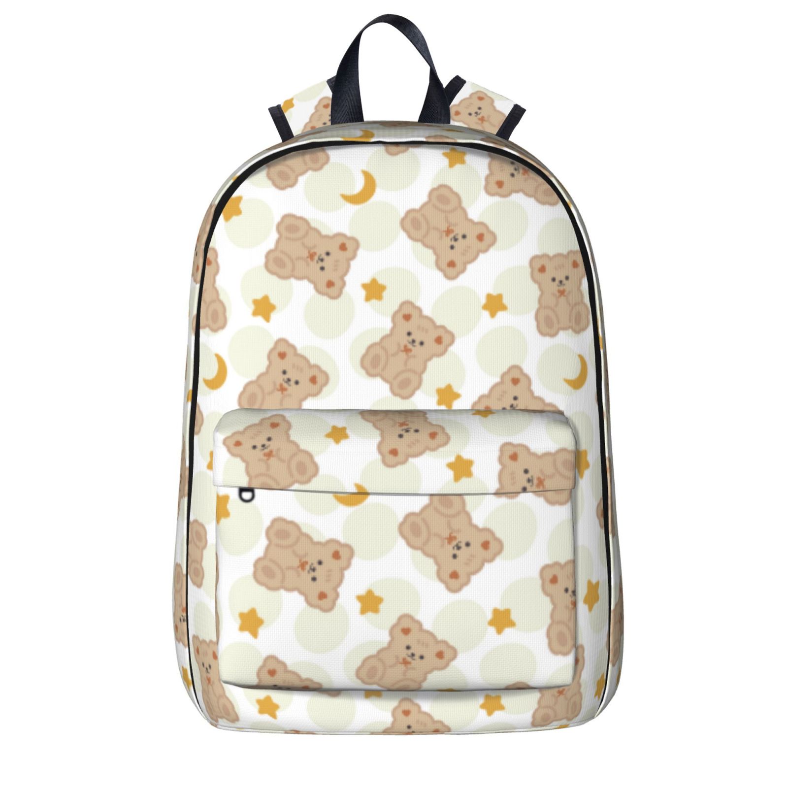 Naloa Kawaii Bear Print Laptop Backpack - Computer Bag with 2 ...