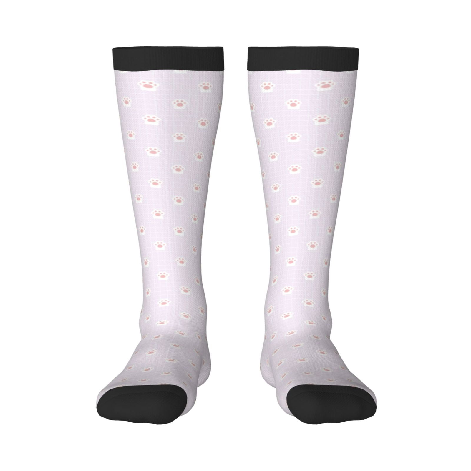 Naloa Kawaii Cat Paw Thigh High Socks Extra Long Stretchy Sock Women ...