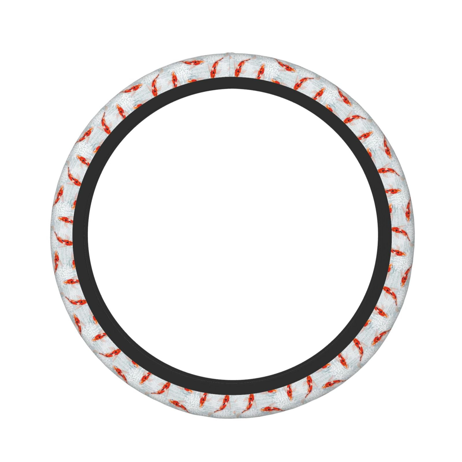 Naloa Koi Fish Corals,Spring Summer Elastic Steering Wheel Cover, Auto ...