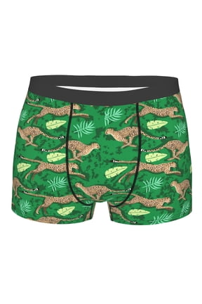 Mens Leopard Print Underwear