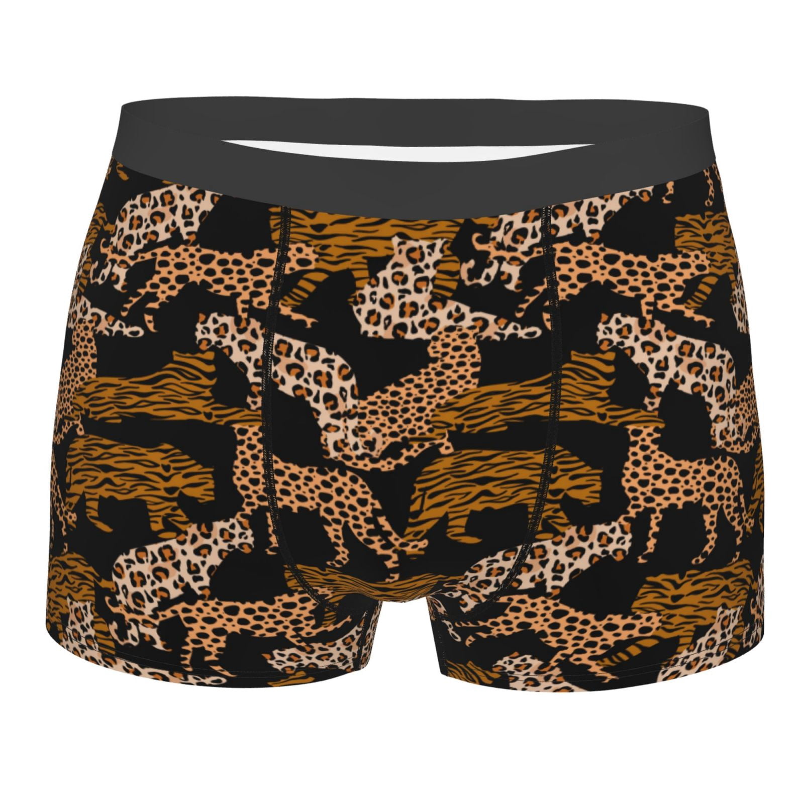 Naloa Leopard Print Print Mens Underwear - Boxers for Men, Classic ...