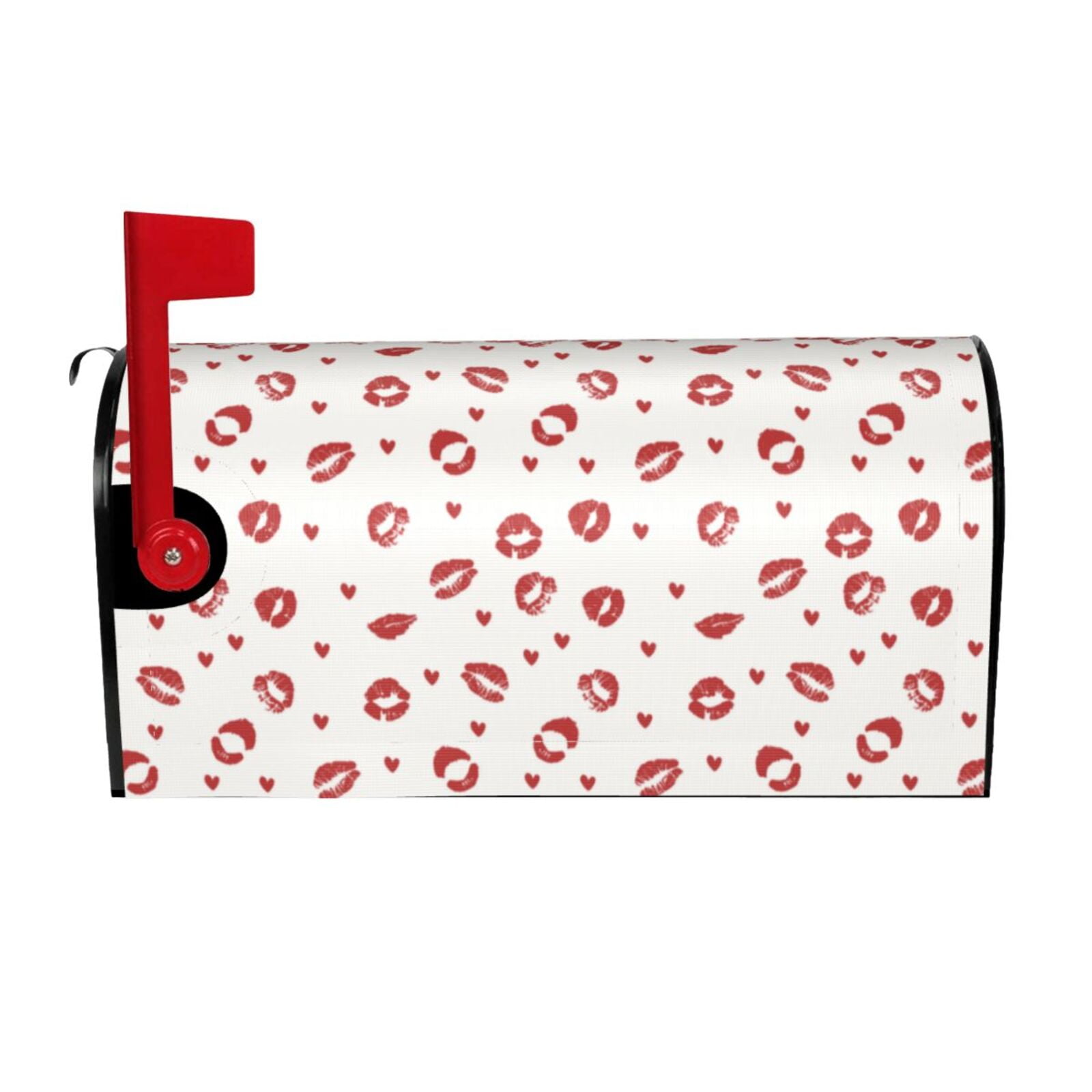 Naloa Lips Kiss Mailbox Covers Magnetic Post Box Cover Post Letter Box ...