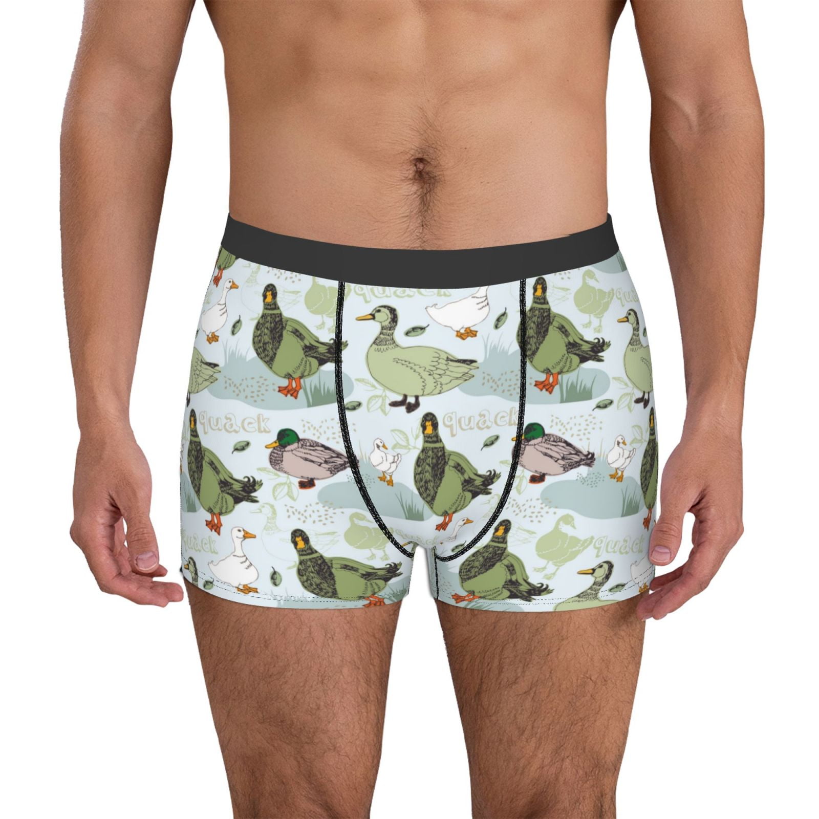 Naloa Mallard Ducks Wild Birds Mens Underwear - Boxers for Men, Mens ...