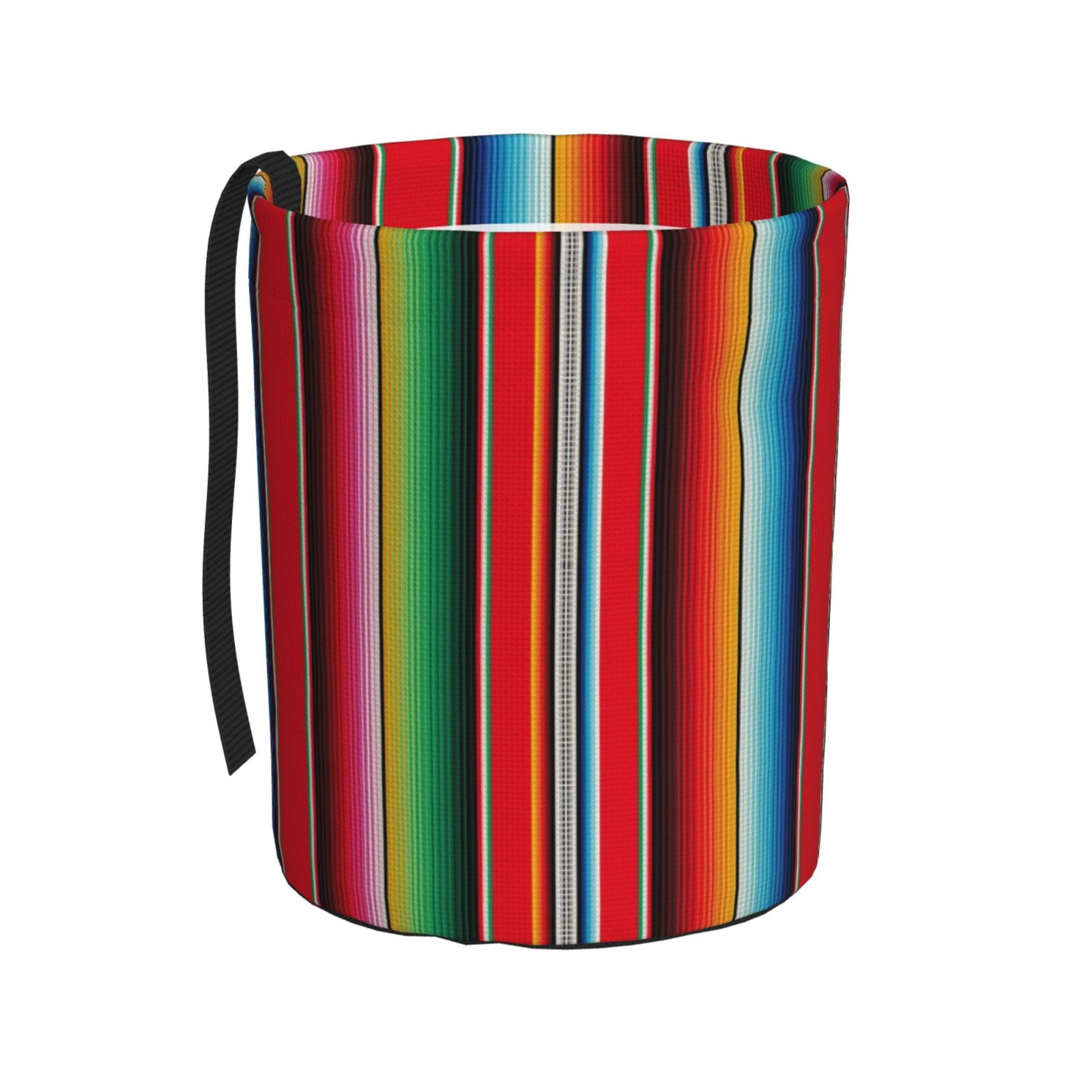 Naloa Mexican Serape Blanket Stripes Car Trash Can Garbage Car ...