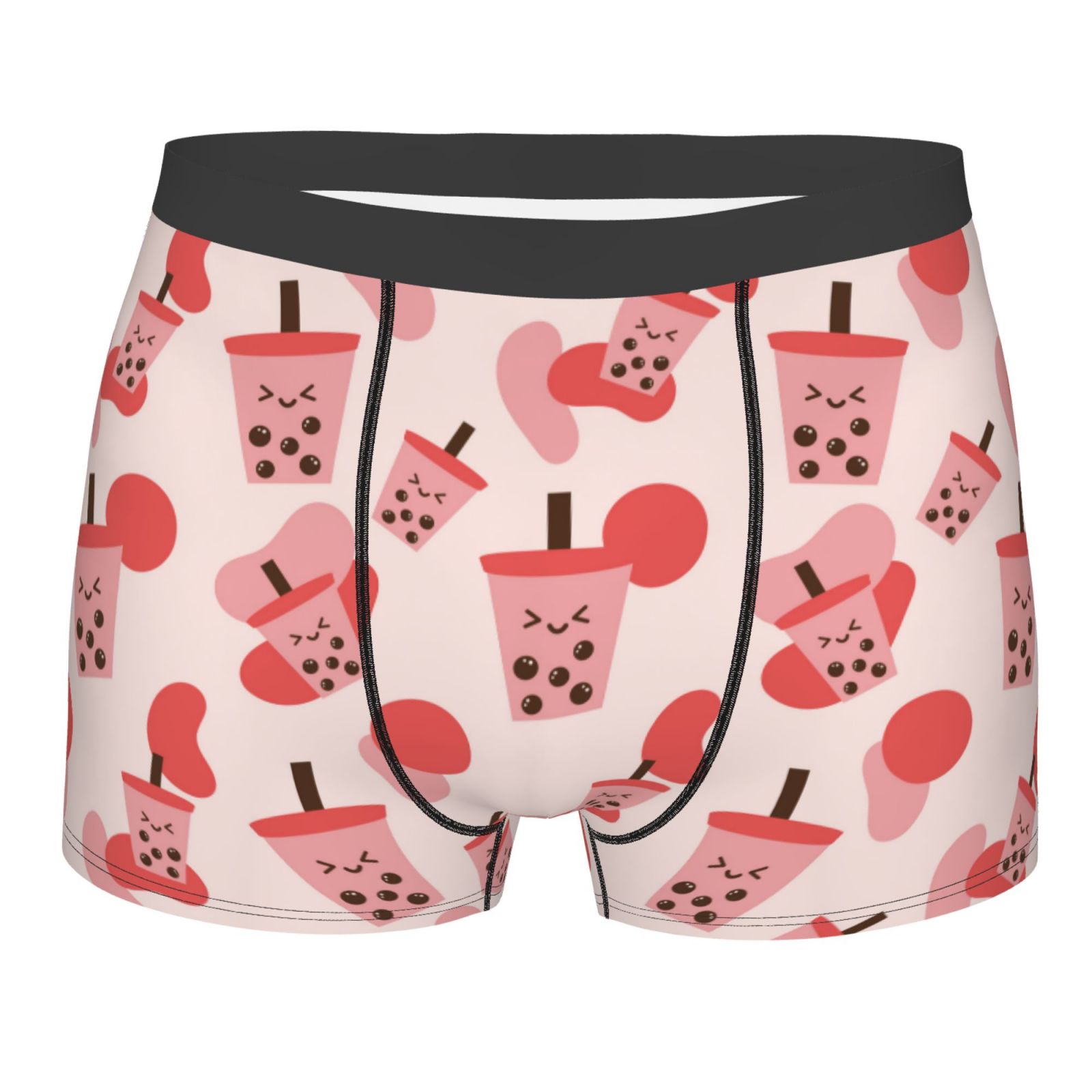 Naloa Milk Tea Print Mens Underwear - Boxers for Men, Classic Briefs ...