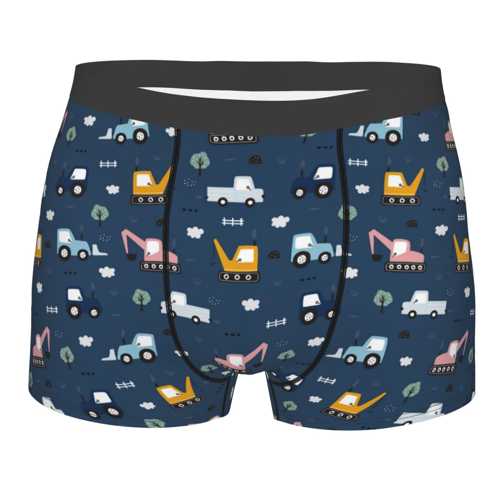 Naloa Modern Modern Excavator Print Mens Underwear - Boxers for Men ...