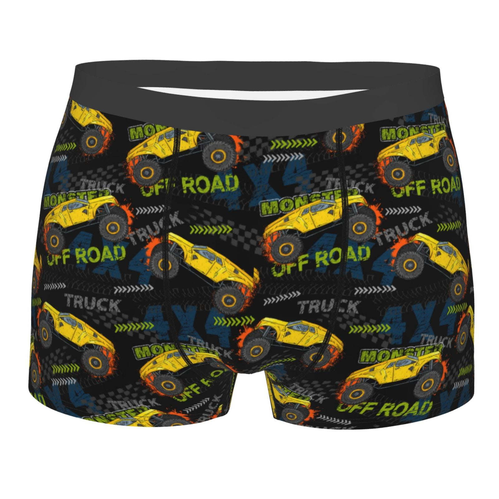 Naloa Monster Truck1 Print Mens Underwear - Boxers for Men, Classic ...