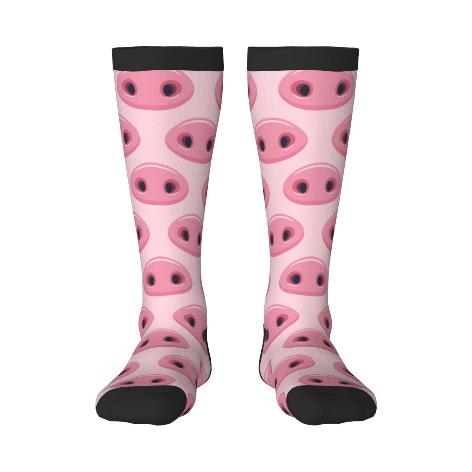 Naloa Pig Nose Thigh High Socks Extra Long Stretchy Sock Women Over ...