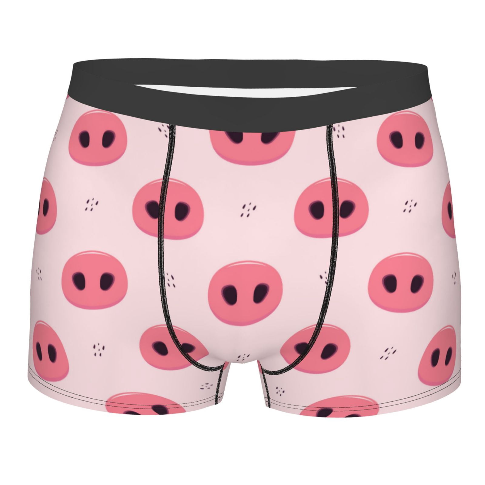 Naloa Pig Noses Print Mens Underwear - Boxers for Men, Classic Briefs ...